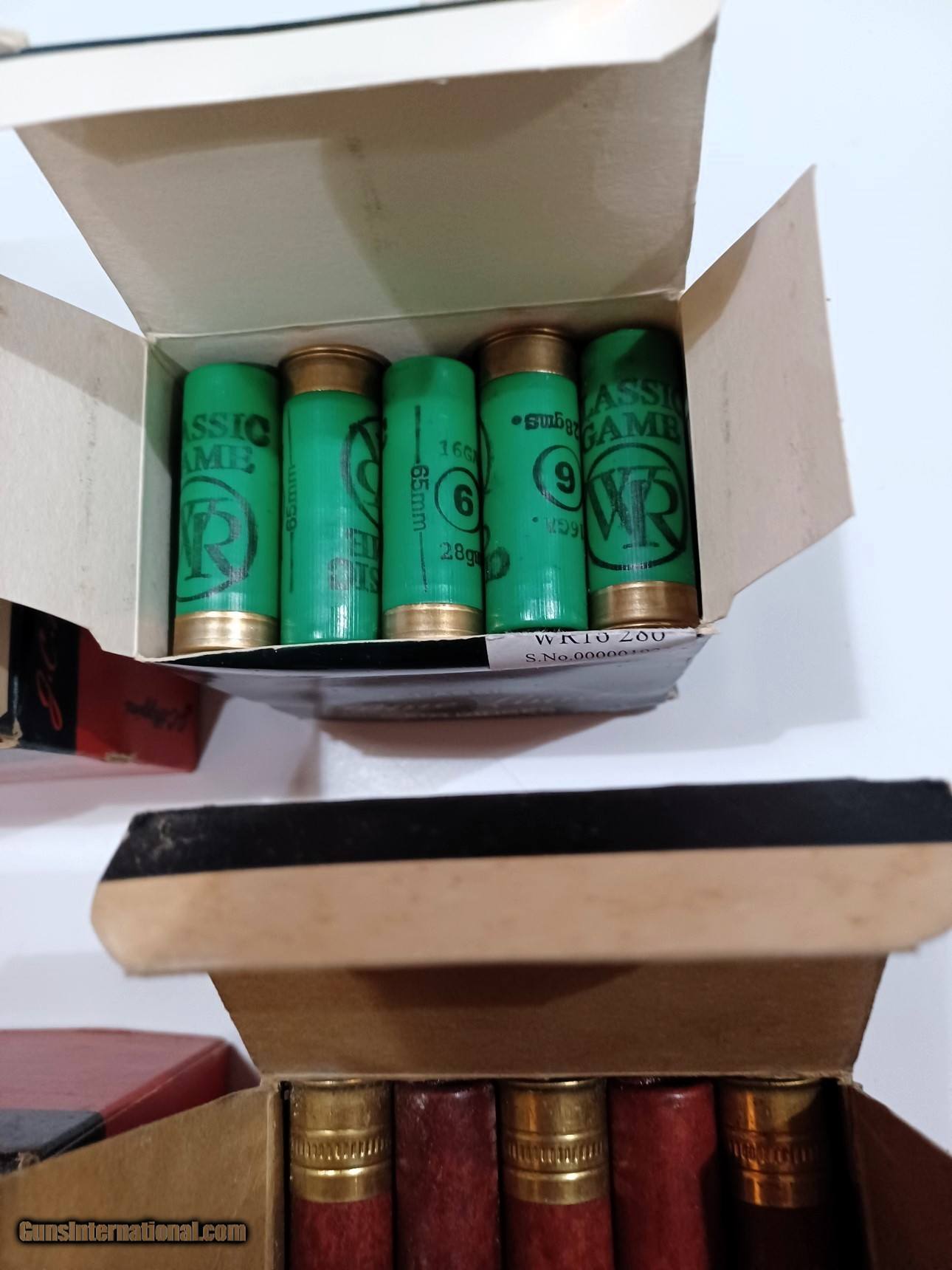 Vintage Westley Richards 12 ga 2 1/2" JC Higgins 20 ga paper Shotgun ...