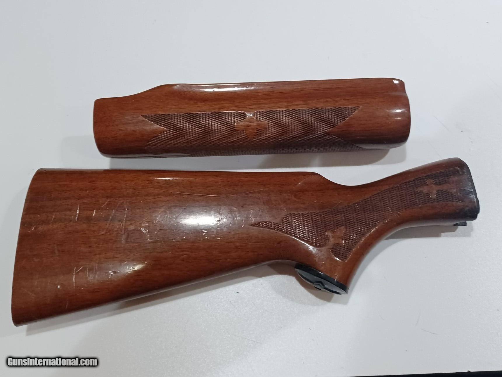 Vintage Remington 870 Wingmaster 12 ga Walnut Stock Set Buttstock and ...