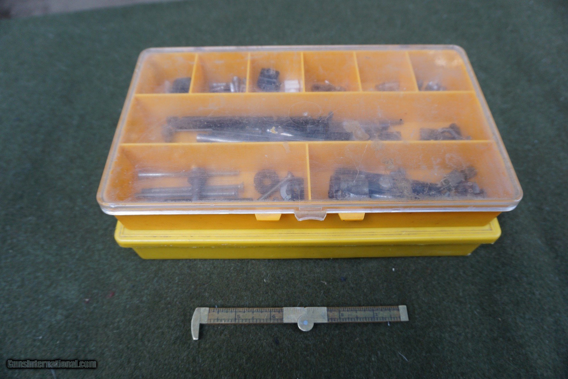 Vintage Gun Parts 2 Boxes Screws Springs Parts