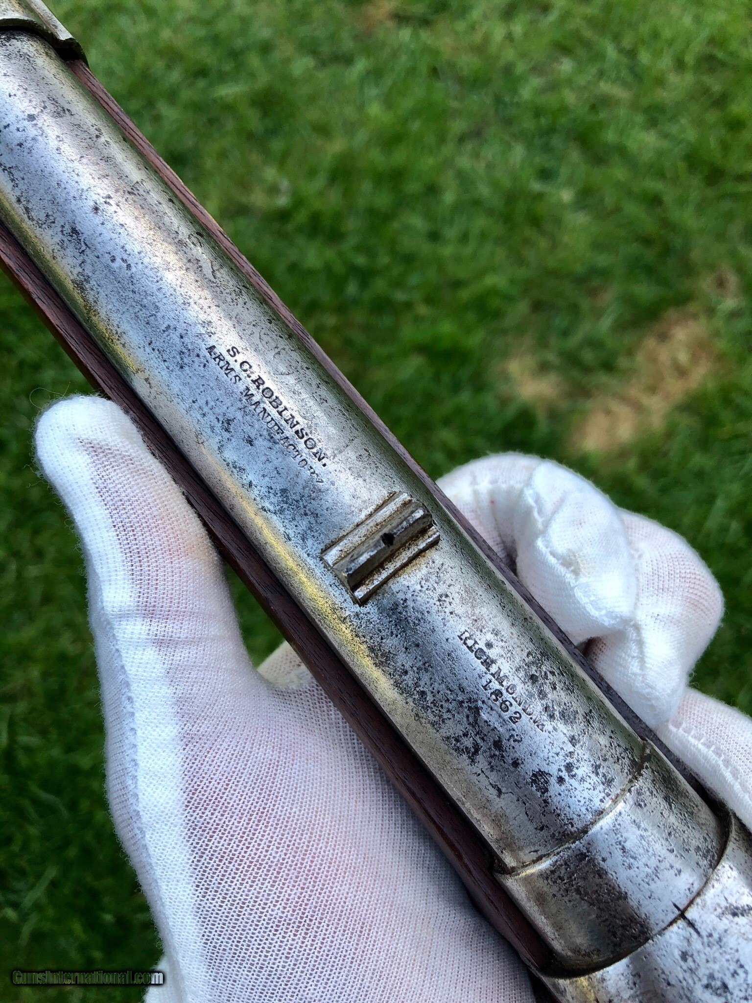 Early 3 Digit Confederate S C Robinson Sharps Type Carbine