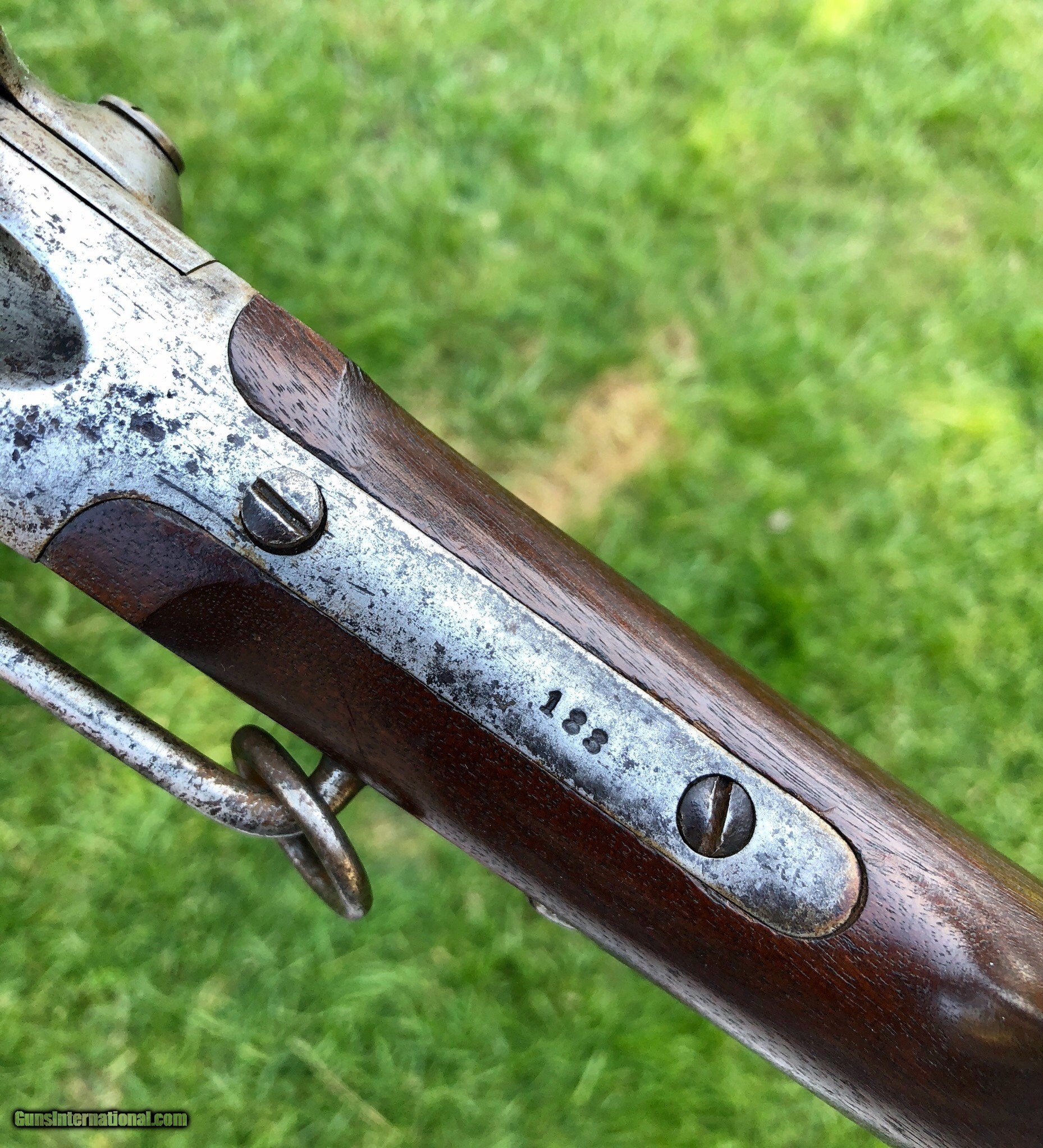 Early 3 Digit Confederate S C Robinson Sharps Type Carbine