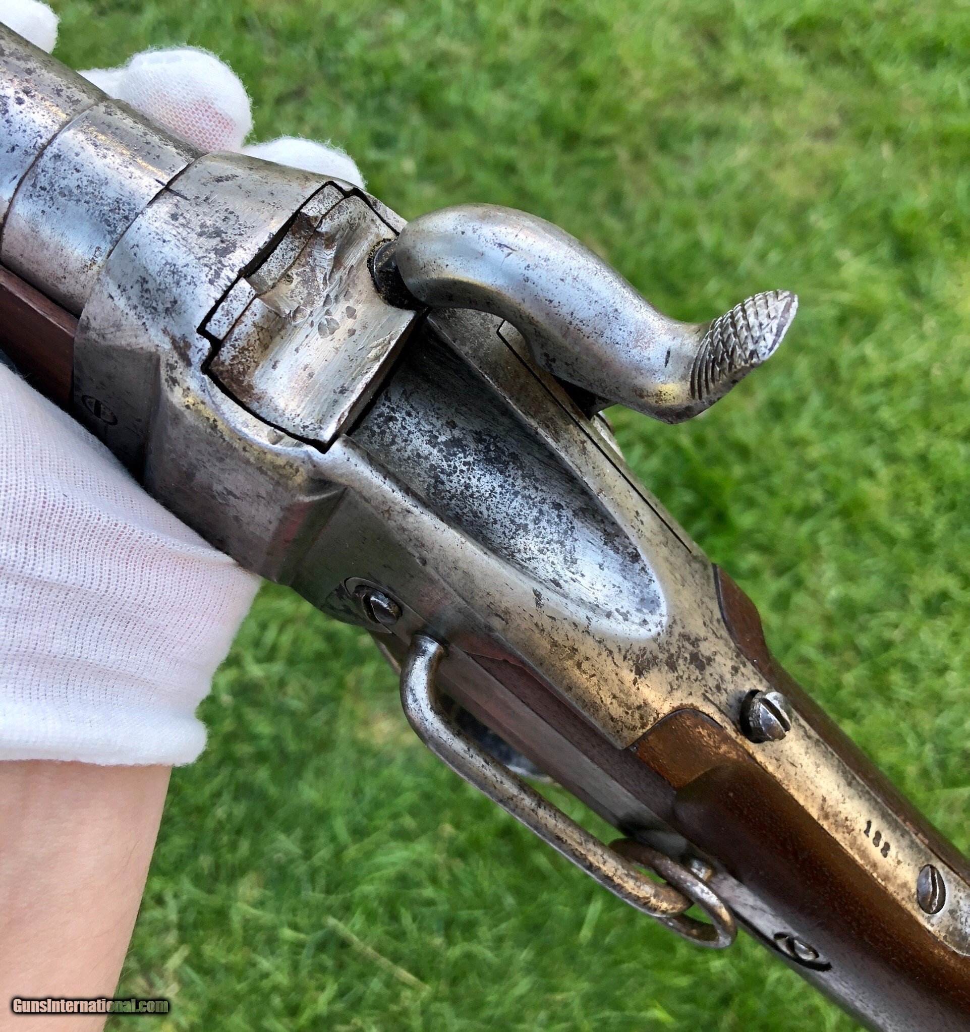 Early 3 Digit Confederate S C Robinson Sharps Type Carbine