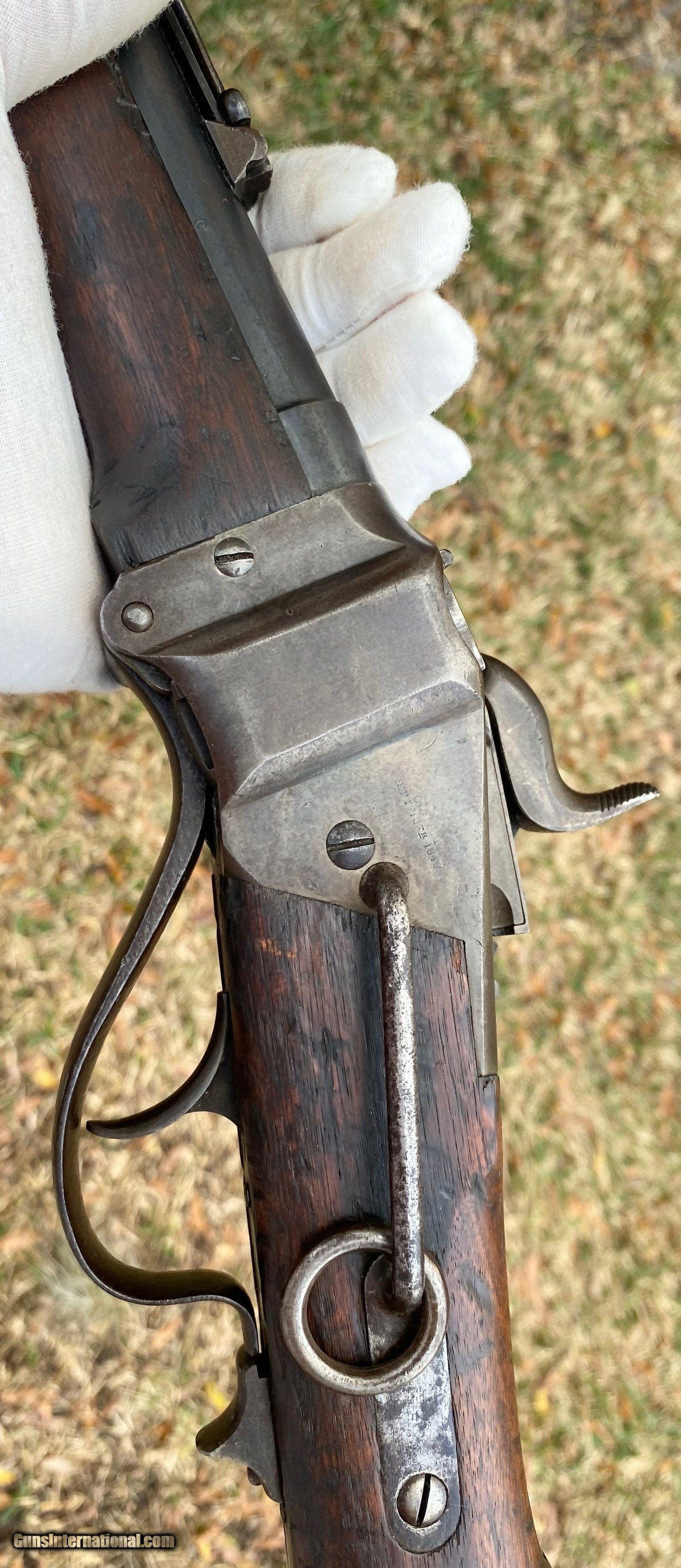 Interesting Experimental / Prototype Sharps Cartridge Conversion Carbine