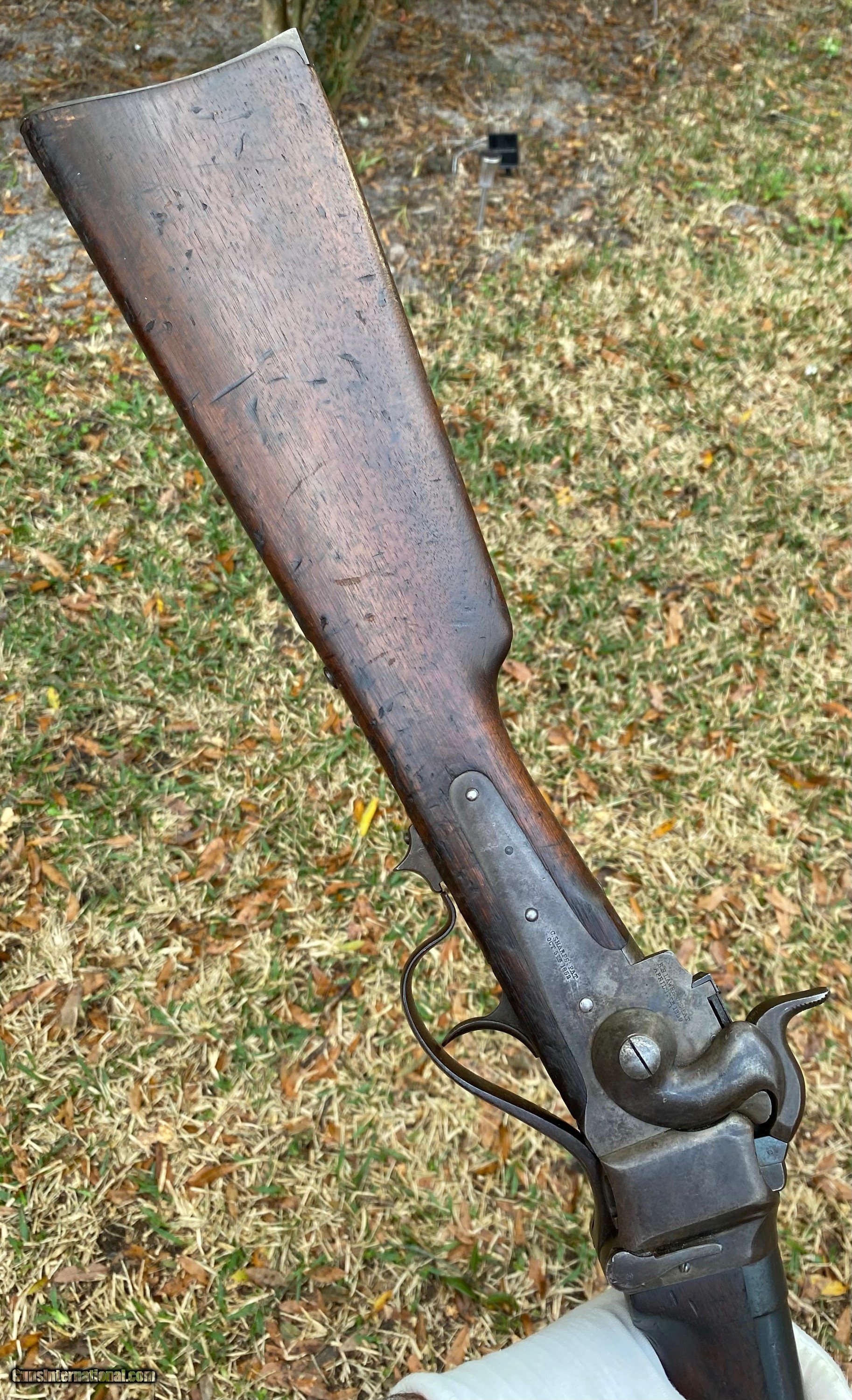 Interesting Experimental / Prototype Sharps Cartridge Conversion Carbine