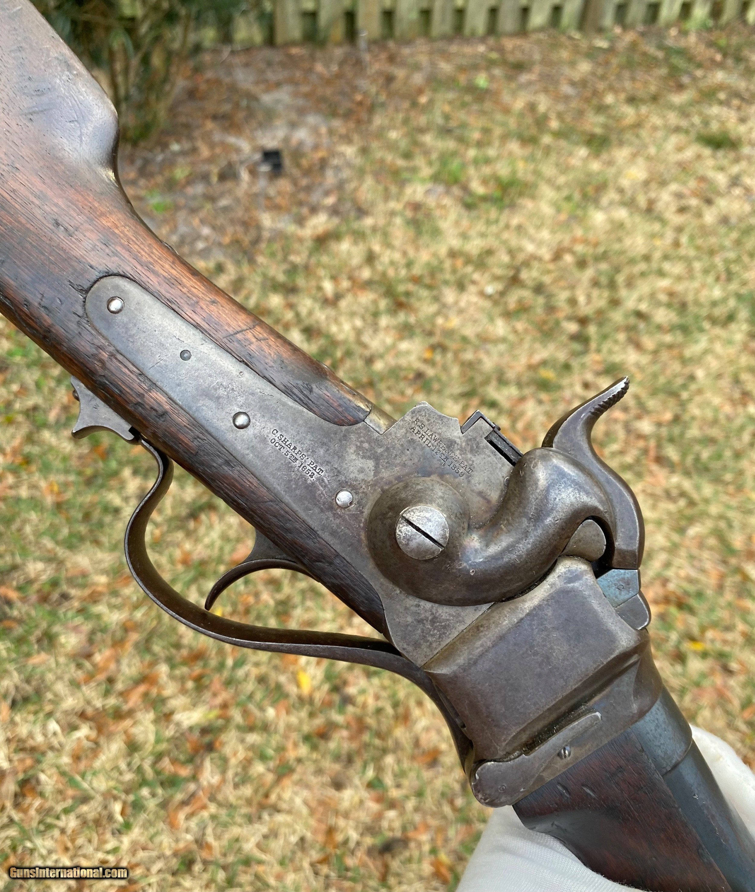 Interesting Experimental / Prototype Sharps Cartridge Conversion Carbine