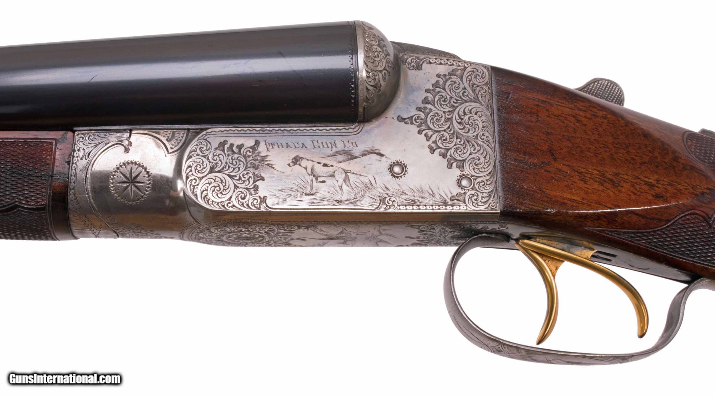 Ithaca 4E 12 Gauge– JOSEPH LOY ENGRAVED, FANTASTIC! vintage firearms inc