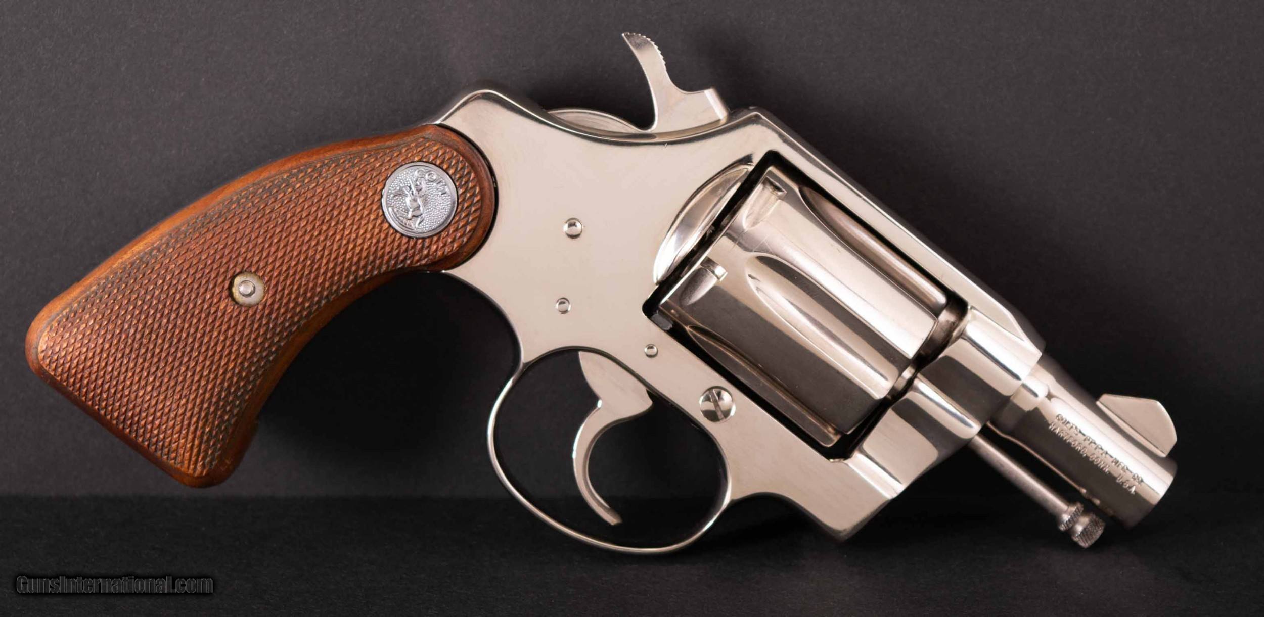 Colt Cobra .38 Spl. – FACTORY NICKEL, FIRST ISSUE, MINT CONDITION ...