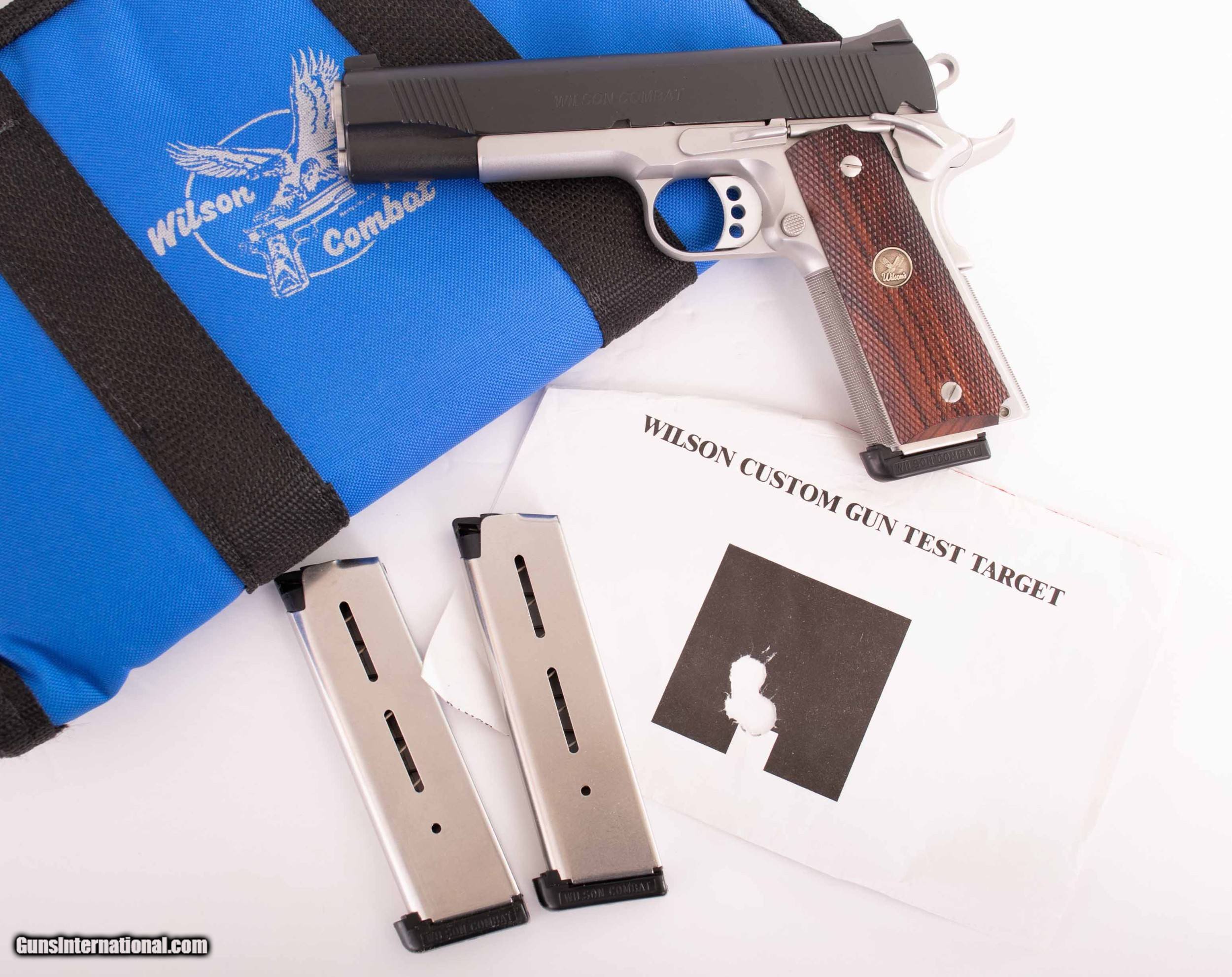 Wilson Combat .45 acp – PROTECTOR LIGHTWEIGHT, TWO-TONE, AS NEW vintage ...