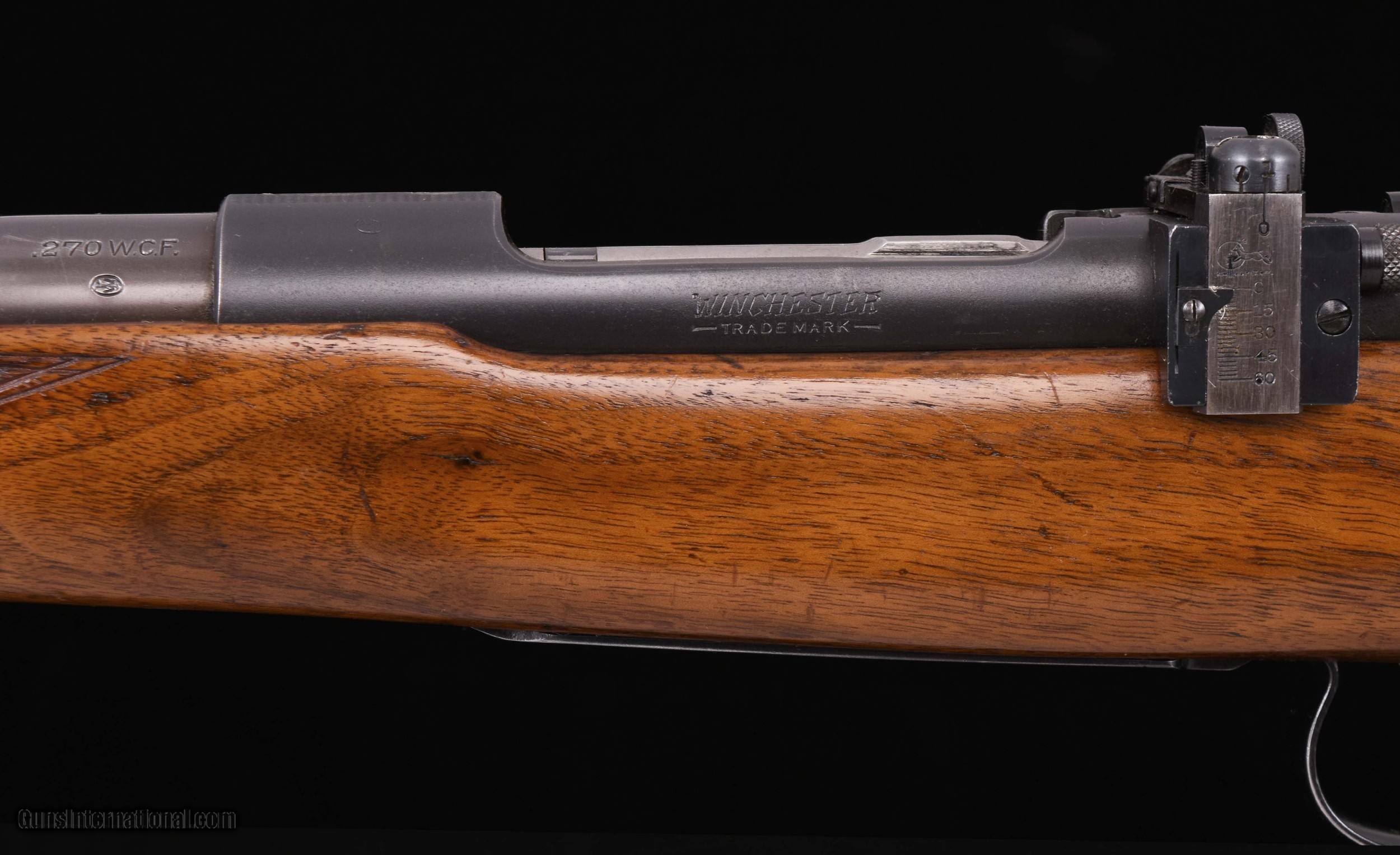 Winchester .270 WCF - MODEL 54, FIRST STANDARD, PERFECT RIFLING ...