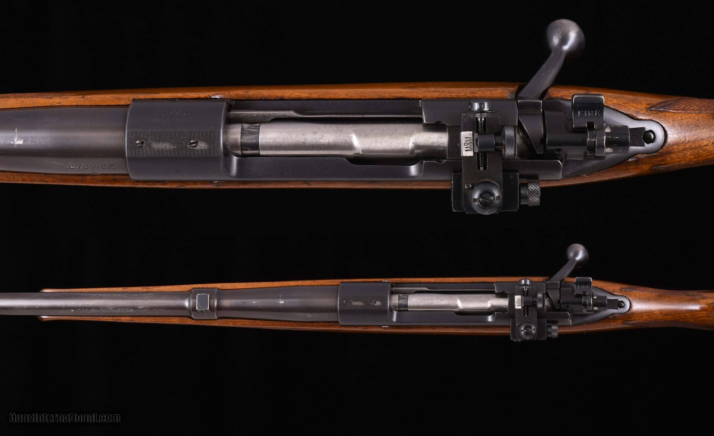Winchester .270 WCF - MODEL 54, FIRST STANDARD, PERFECT RIFLING ...
