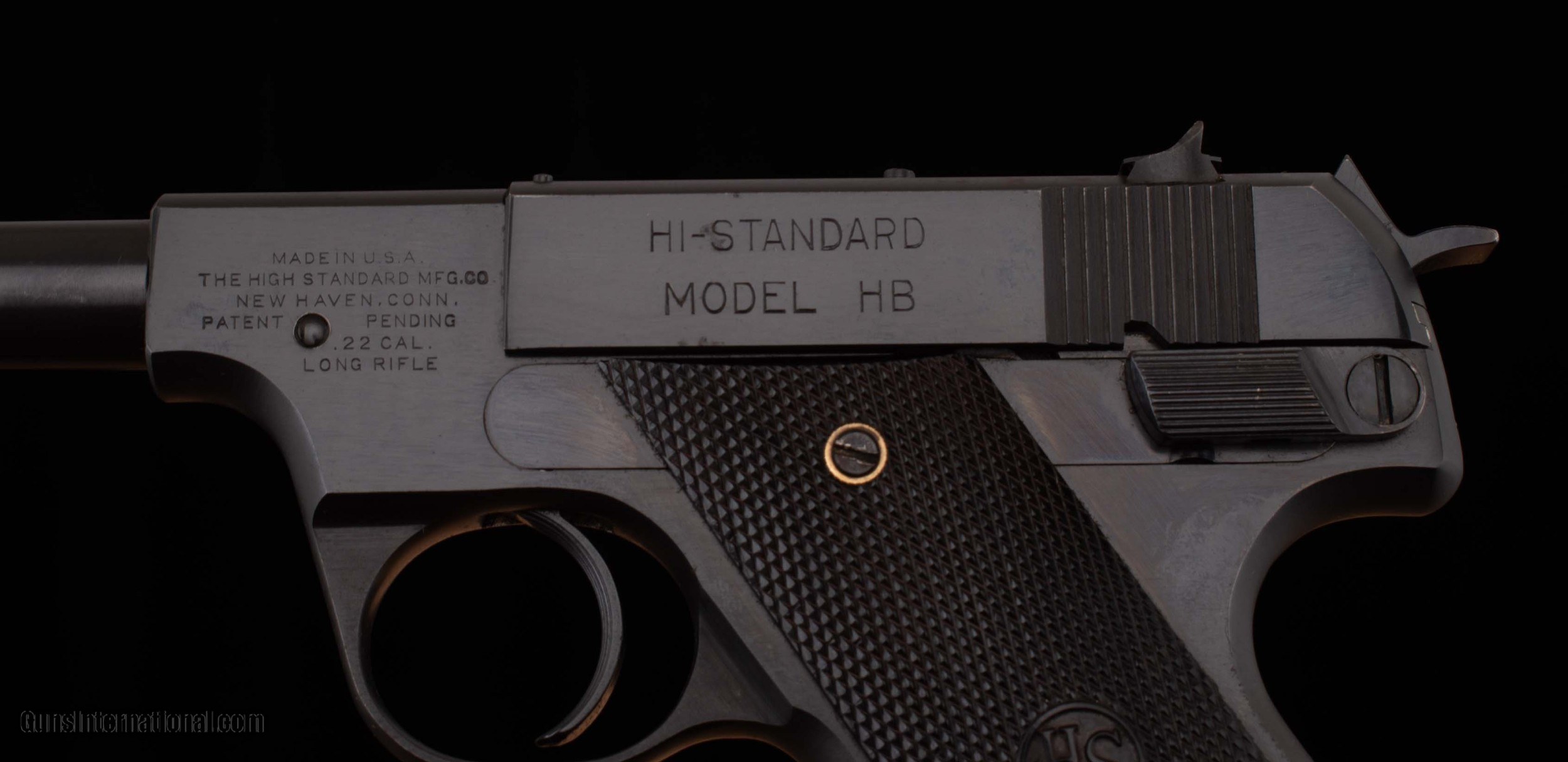 Hi-Standard Model HB, 98% FACTORY ORIGINAL, HAMMER, vintage firearms inc