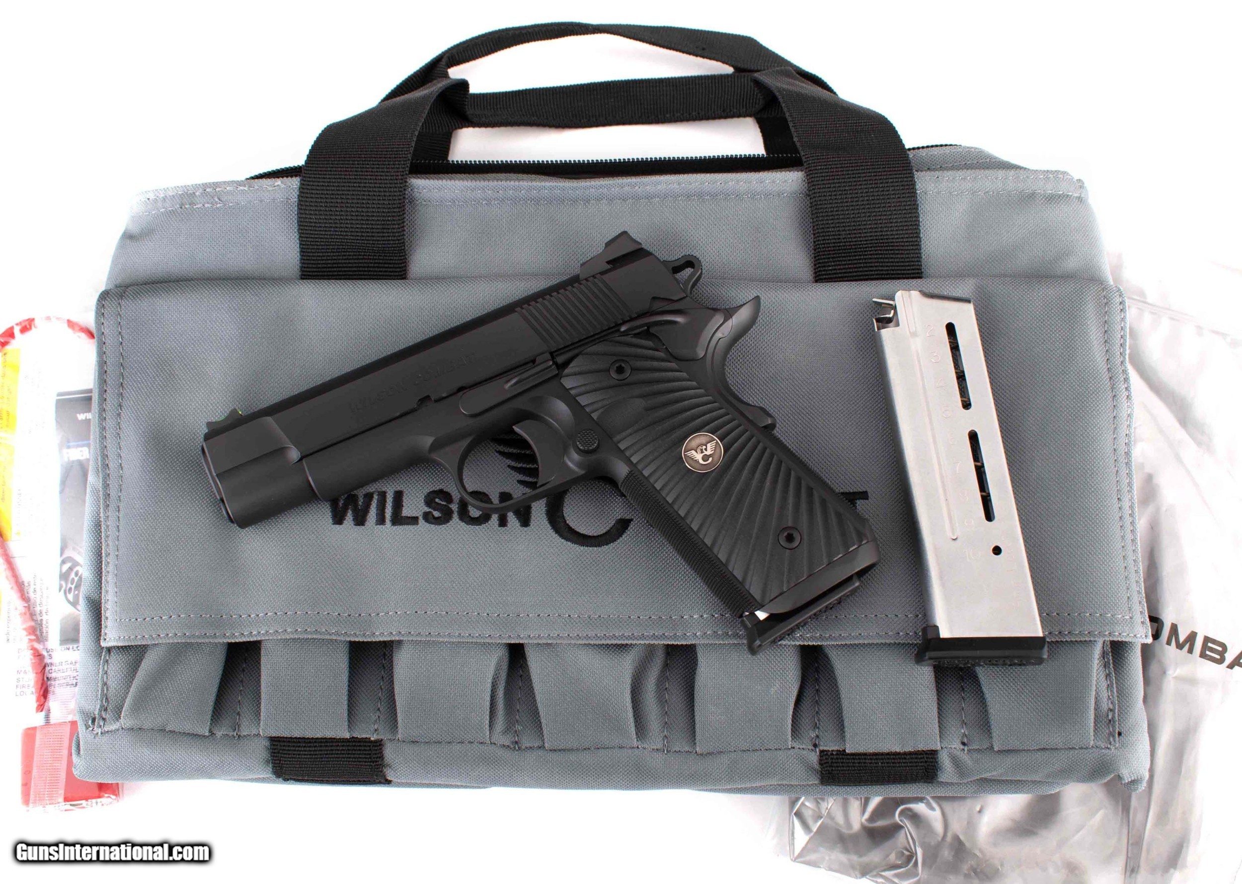 Wilson Combat 9mm - TACTICAL CARRY COMMANDER, MAGWELL, 10 RD, 4.25 ...