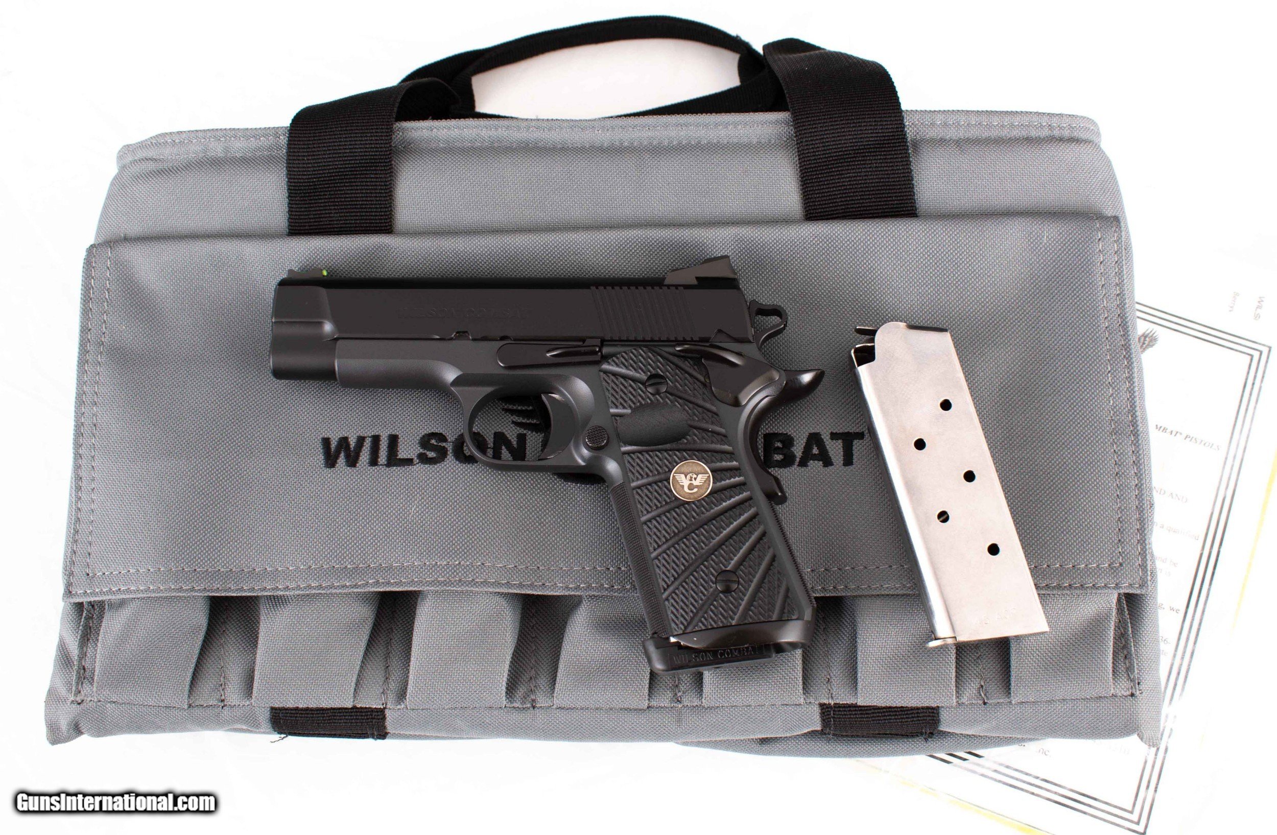 Wilson Combat .45 acp – TACTICAL CARRY COMPACT, MAGWELL, 4” BARREL ...