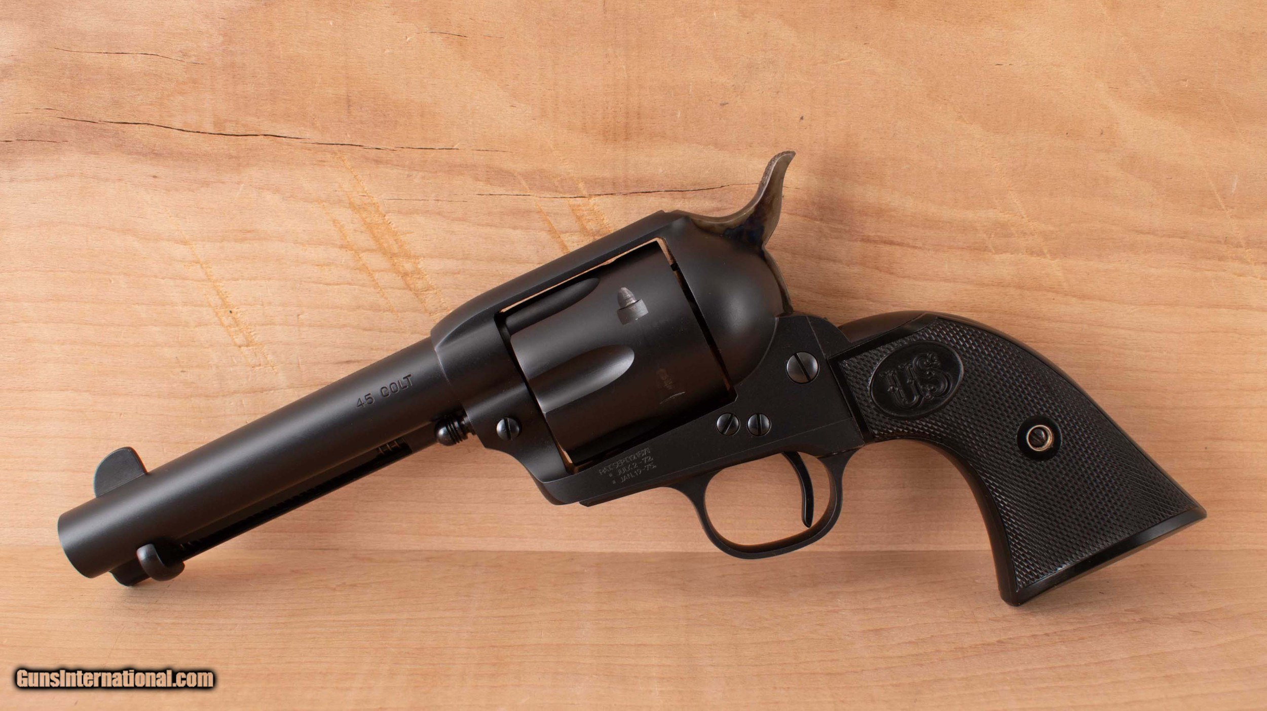 U.S. FIRE ARMS MFG. Co. SAA RODEO, 45LC, 99% FACTORY, WITH BOX, VINTAGE ...