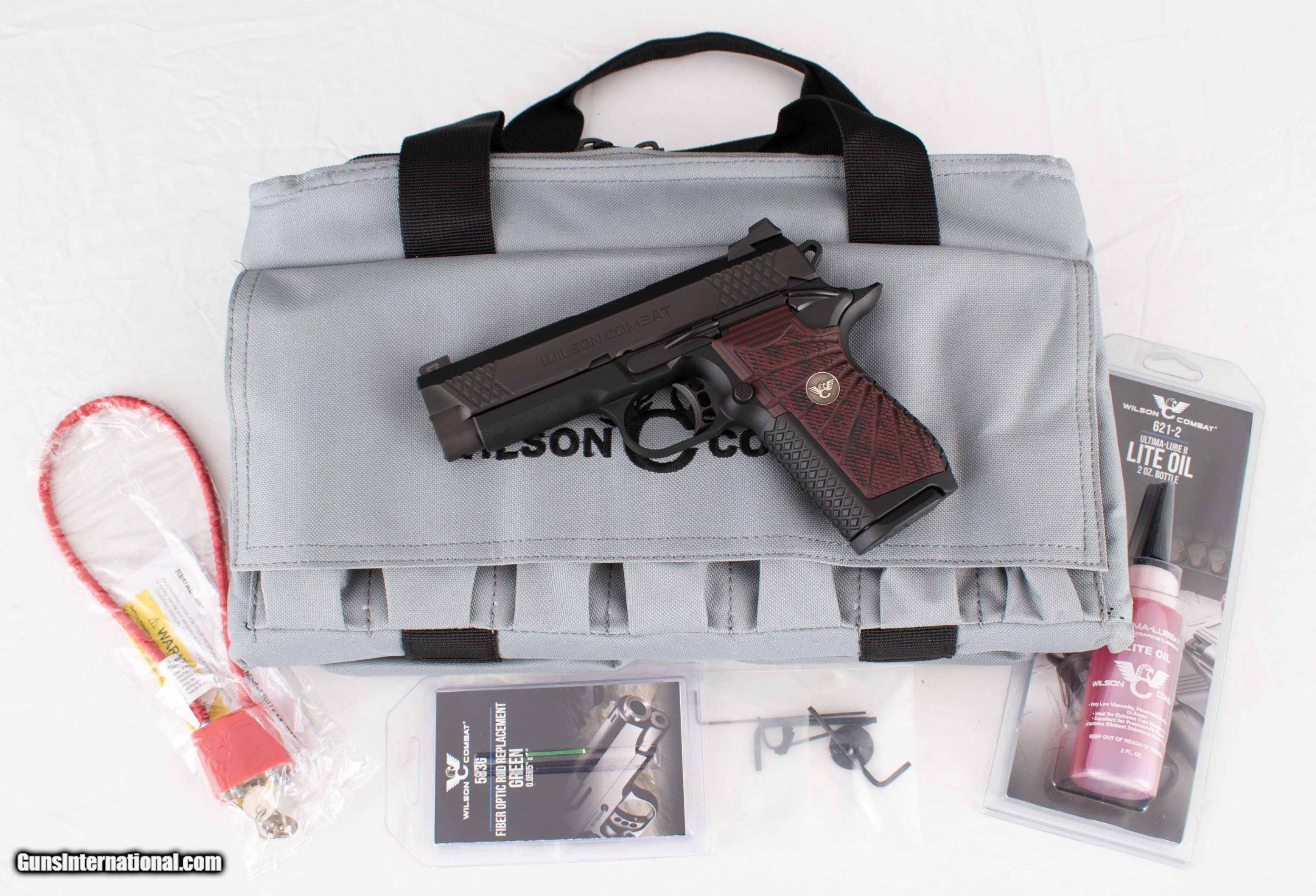 Wilson Combat 9mm – EDC X9, VFI SERIES, 15rd, 4”, BLACK CHERRY GRIPS, vintage firearms inc