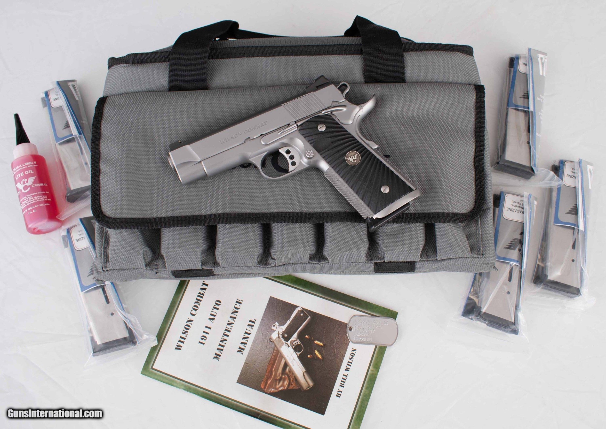 Wilson Combat .45ACP – TACTICAL SUPERGRADE PROFESSIONAL, STAINLESS ...