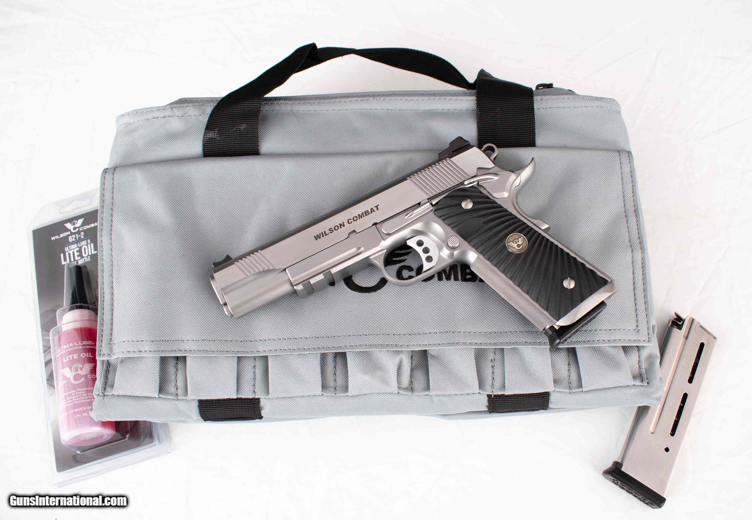 Wilson Combat 9mm - CQB, VFI, STAINLESS STEEL, MAGWELL, 5”, LIGHTRAIL ...