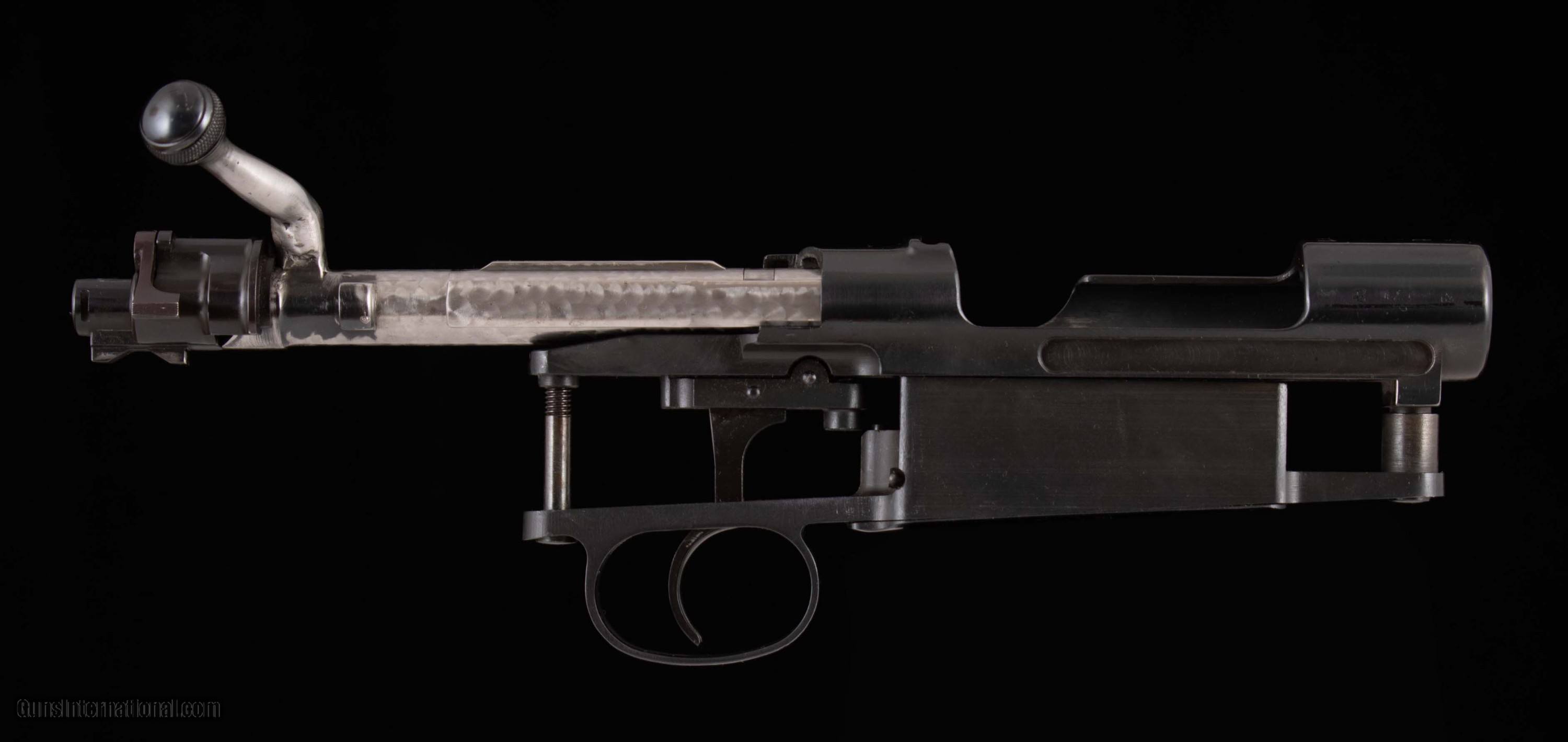 Mauser 33/40 Action - LIGHTWEIGHT, JEWELED BOLT, vintage firearms inc