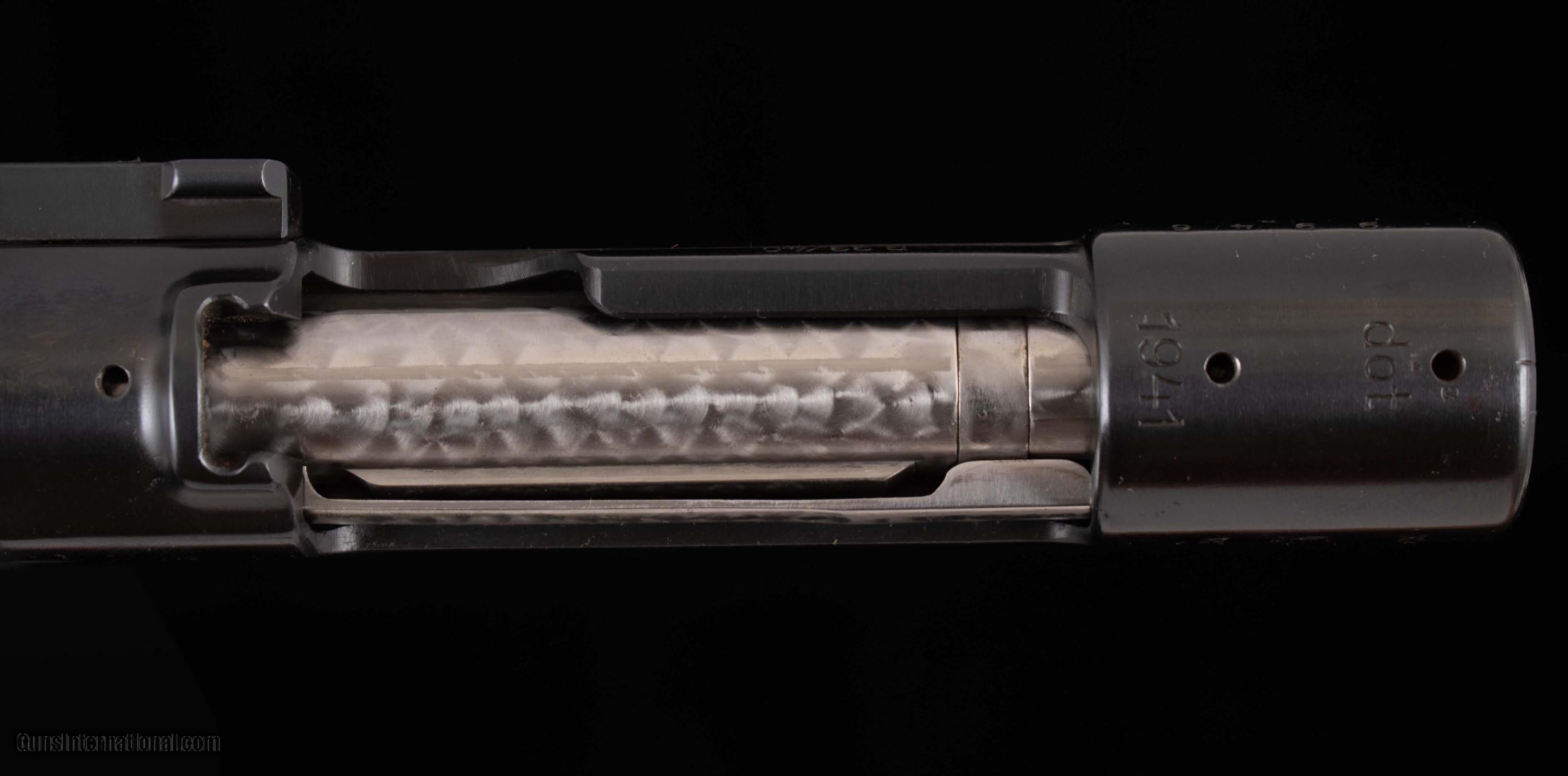 Mauser 33/40 Action - LIGHTWEIGHT, JEWELED BOLT, vintage firearms inc