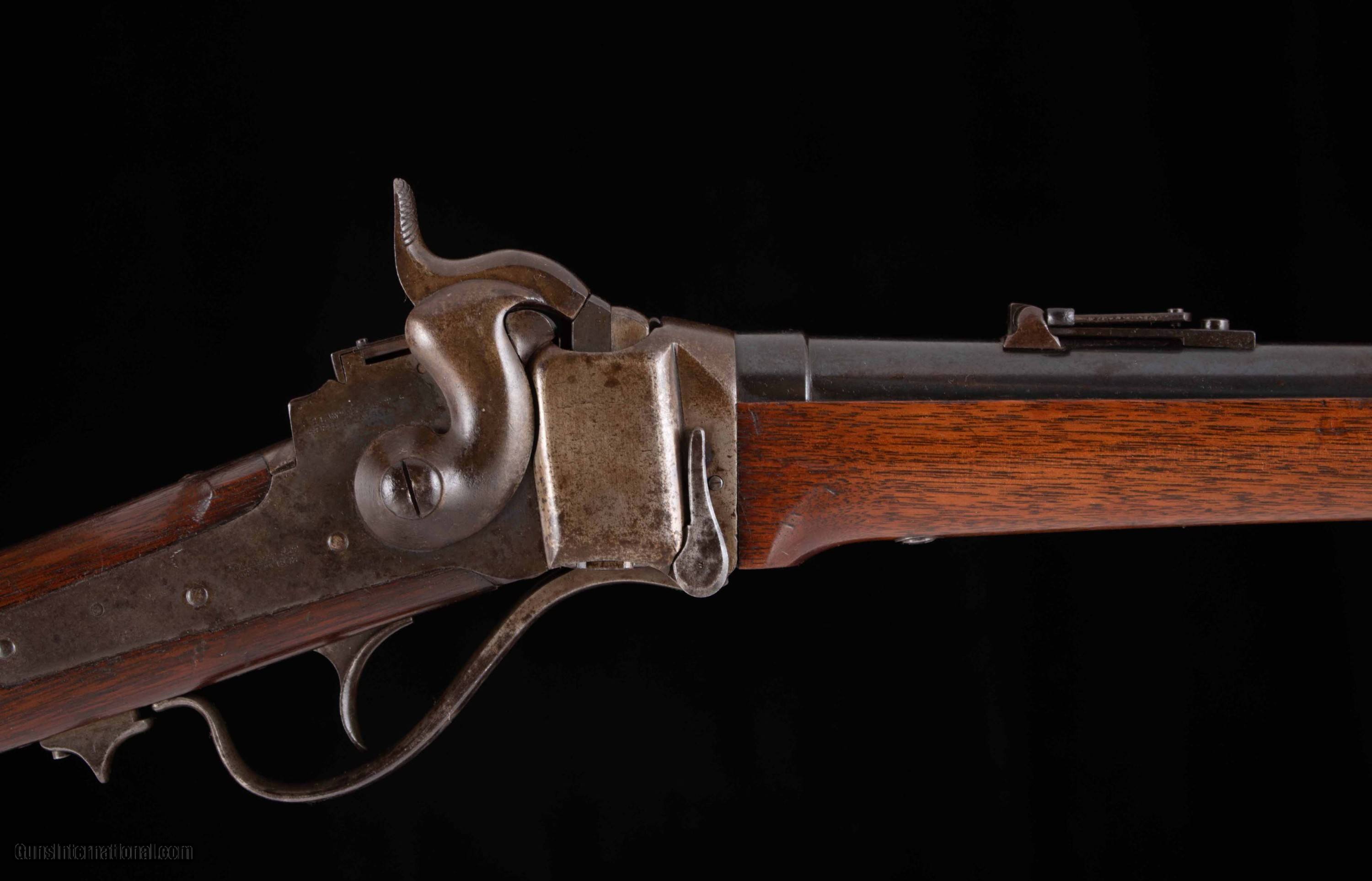 Sharps Carbine New Model 1863 - 3 GROOVE MIRROR BORE, vintage firearms inc