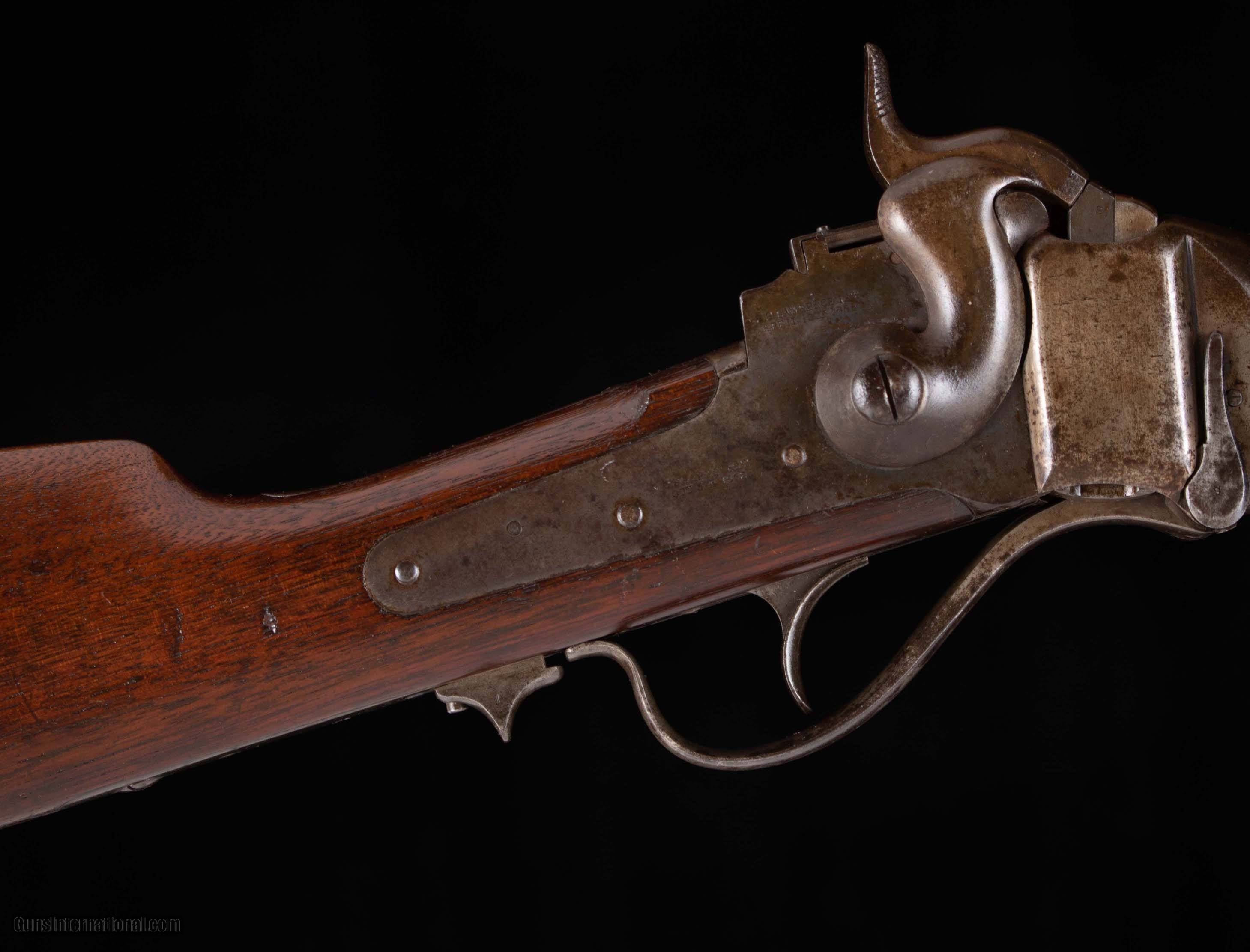 Sharps Carbine New Model 1863 - 3 GROOVE MIRROR BORE, vintage firearms ...