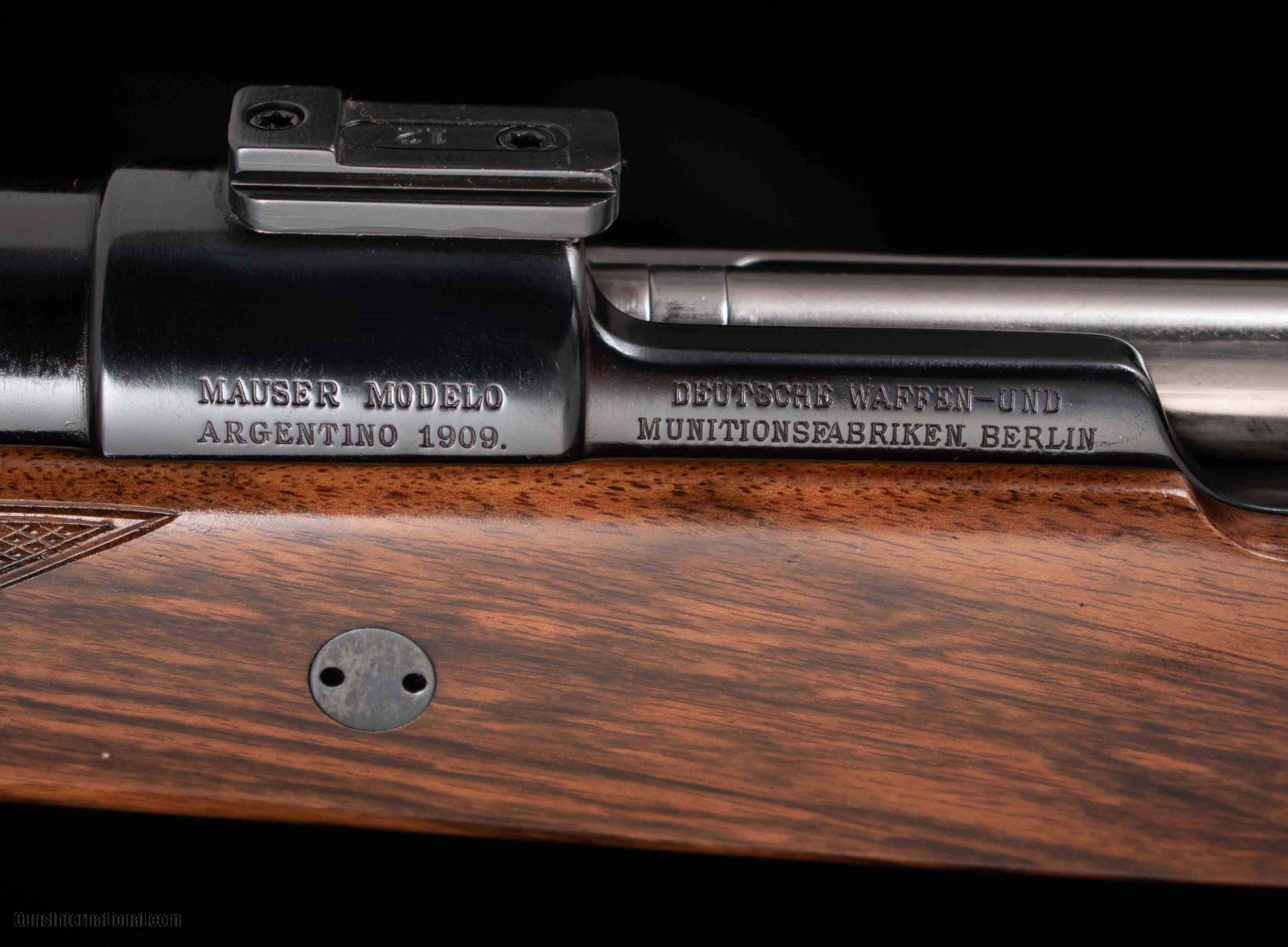 Mauser Custom Sporter .375 Whelen Improved - DELUXE, vintage firearms inc