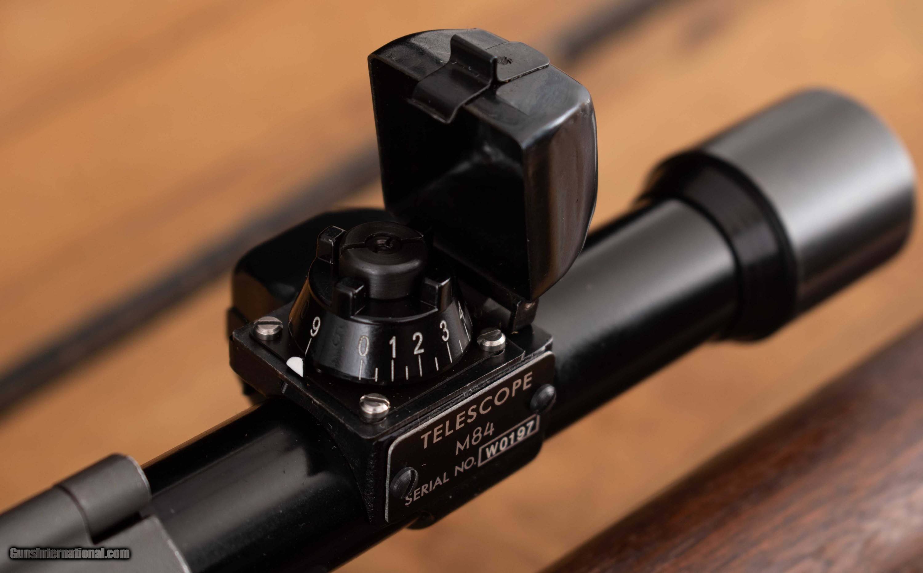 Springfield M1D Garand - .308, 1944, M84 TELESCOPE, vintage firearms inc