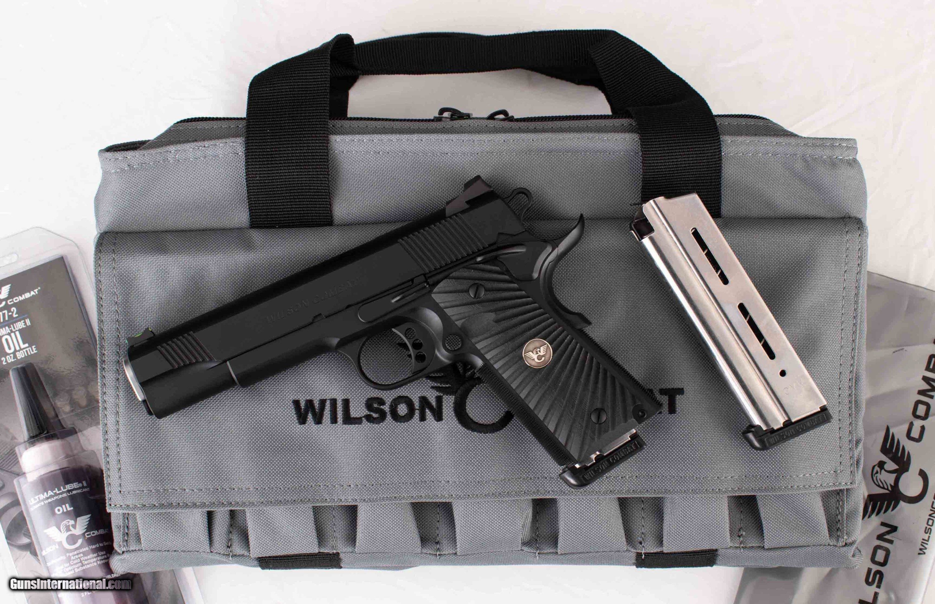 Wilson Combat 10mm - CQB, BLACK, 9 RND, 5” BARREL, vintage firearms inc