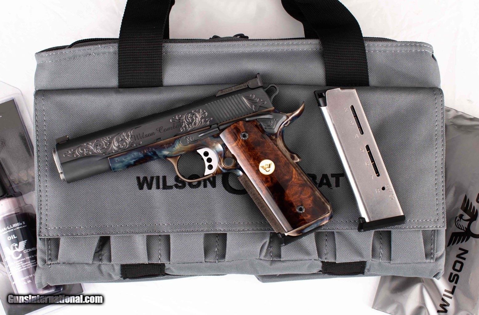Wilson Combat .45ACP - CLASSIC, D’ANGELO ENGRAVED, vintage firearms inc ...