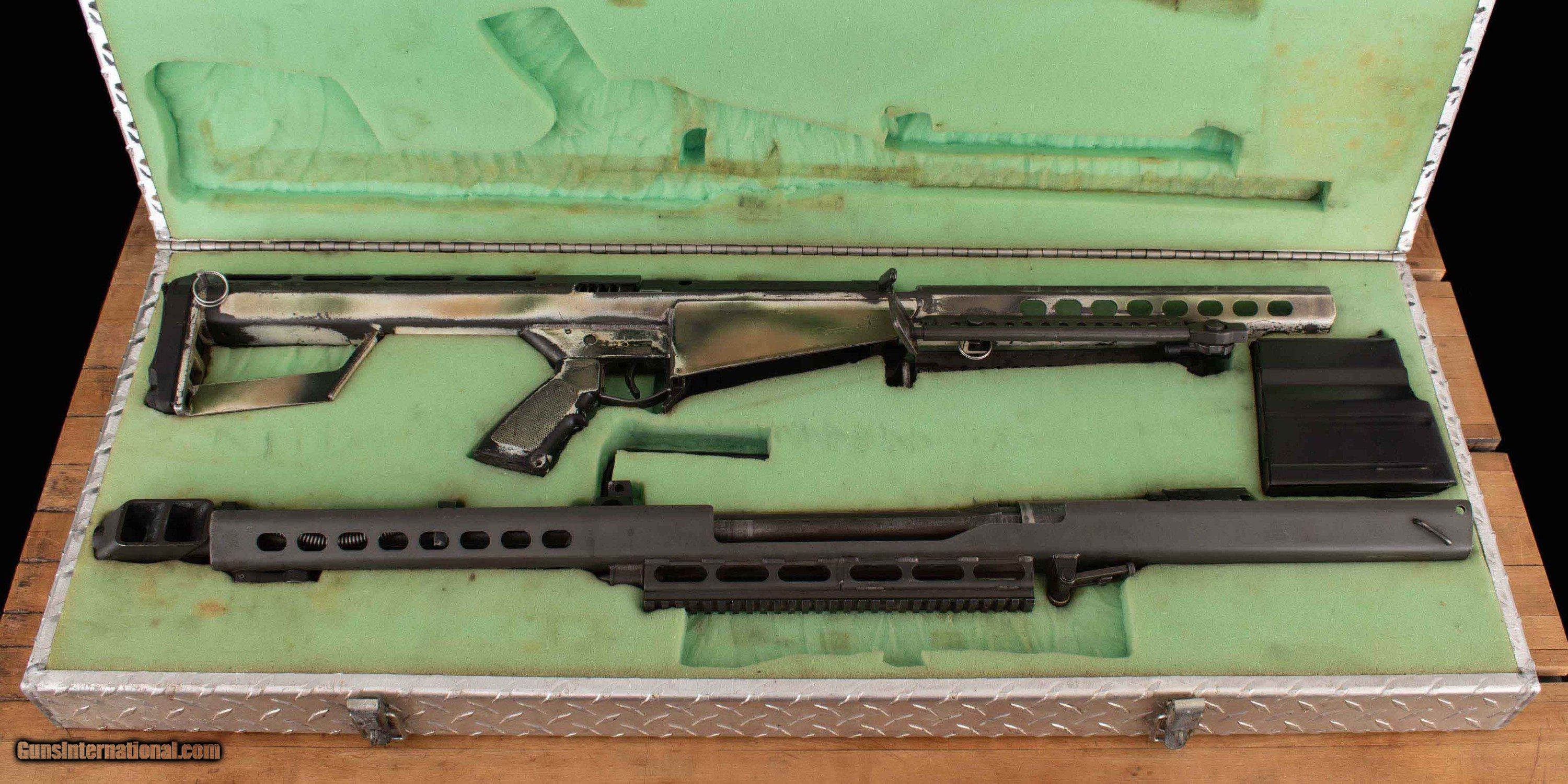Barrett M82A1 .50 BMG - DESERT STORM USMC RIFLE sn902, vintage firearms inc
