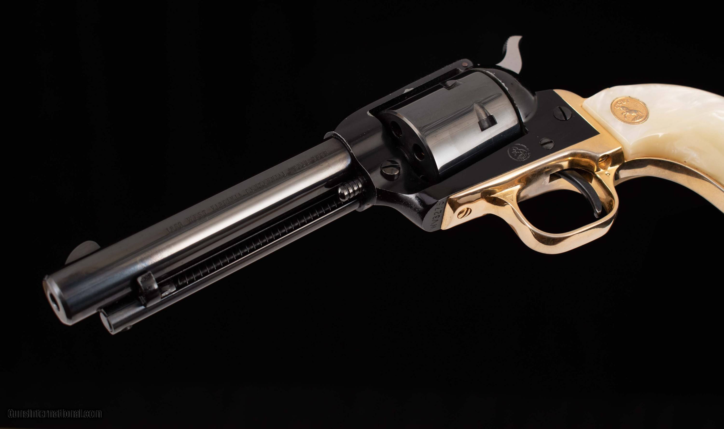 Colt West Virginia Centennial Frontier Scout - .22LR, 1963, CASED ...