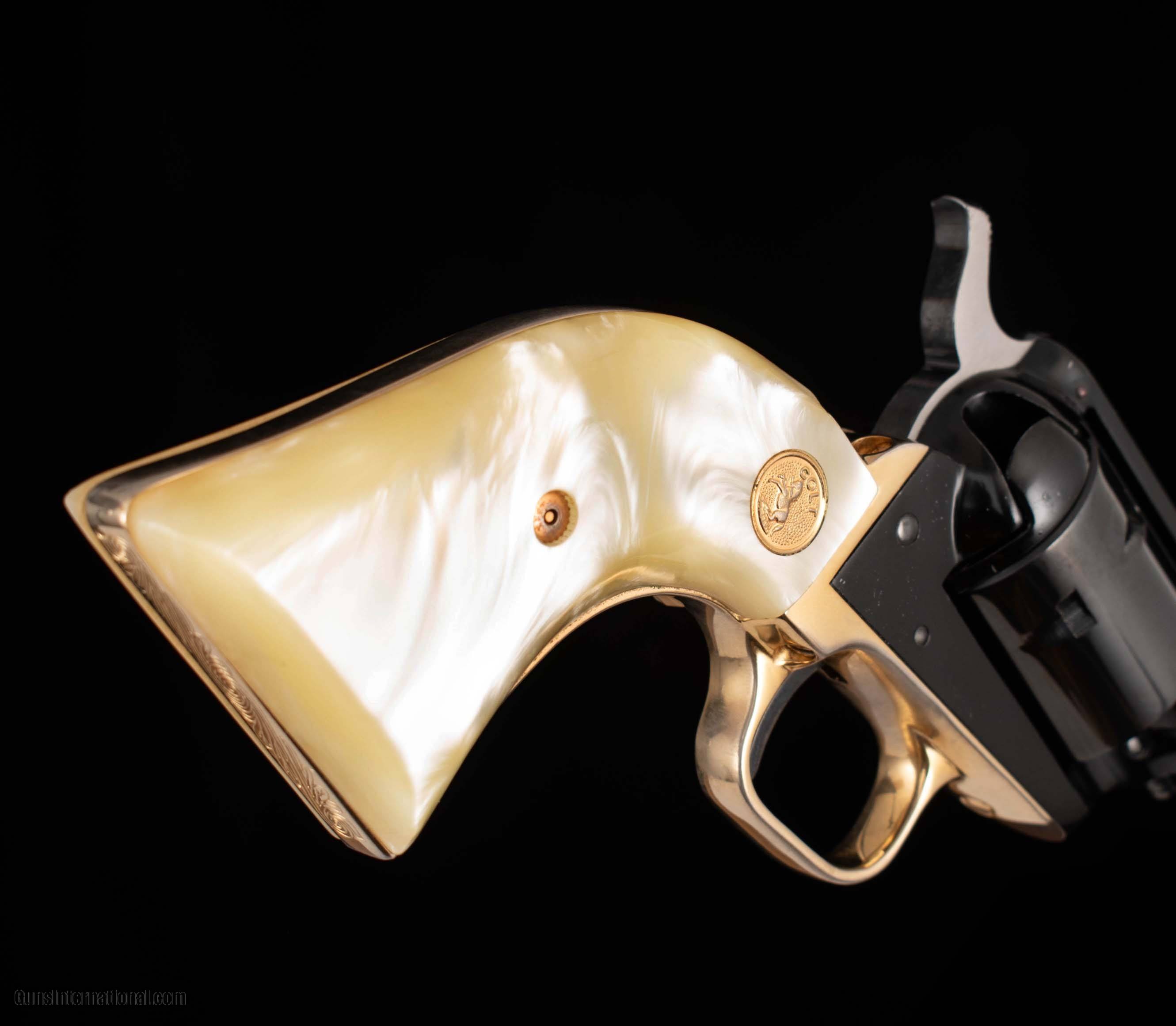 Colt West Virginia Centennial Frontier Scout - .22LR, 1963, CASED ...