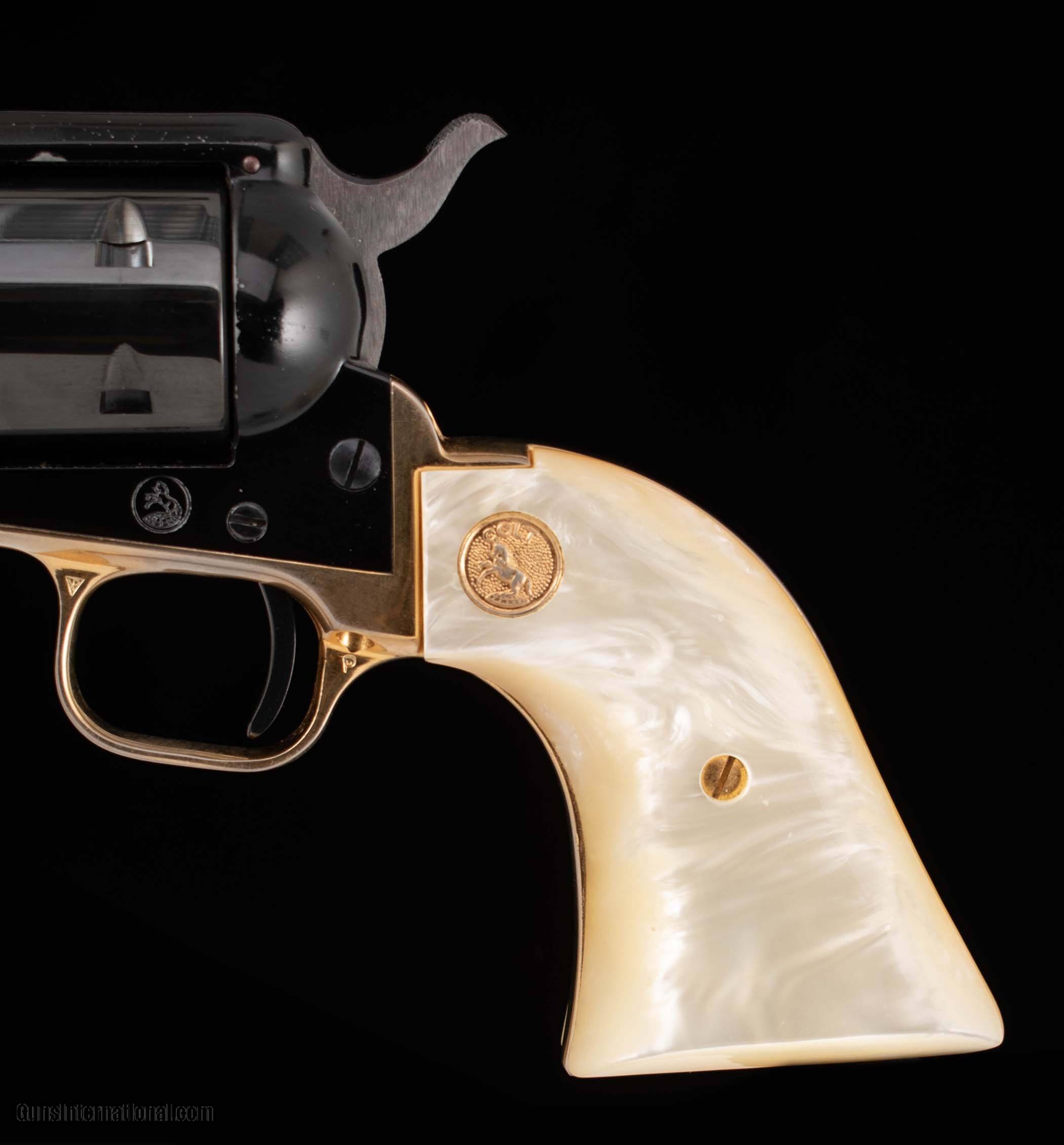 Colt West Virginia Centennial Frontier Scout - .22LR, 1963, CASED ...