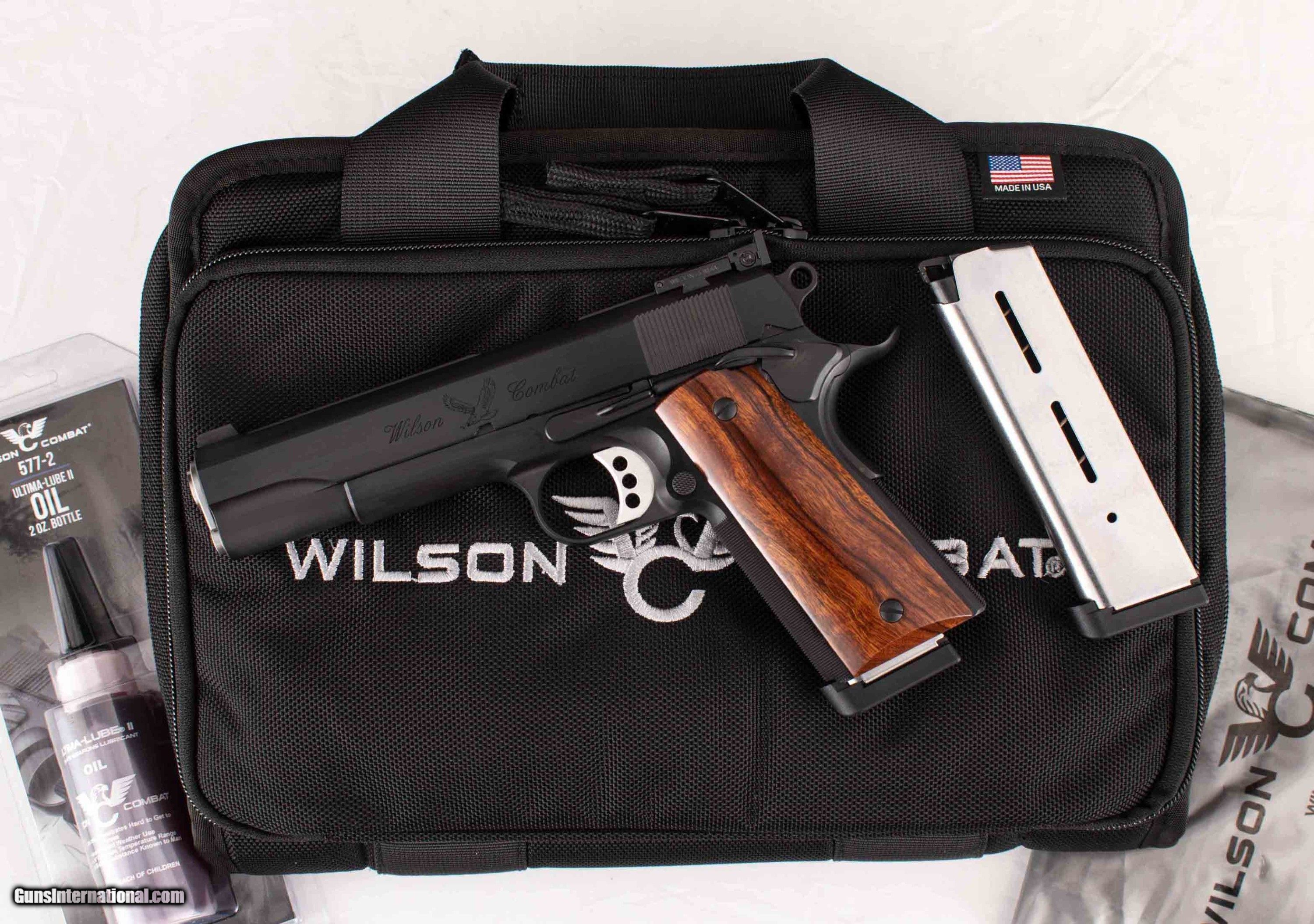 Wilson Combat .45 - 45th ANNIVERSARY CQB, IRONWOOD, vintage firearms inc