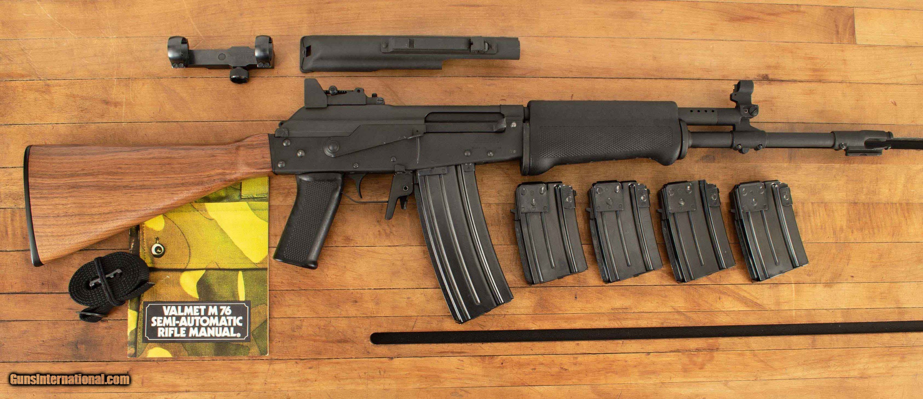 Valmet M76 .223REM – RARE PRE-BAN, SCOPE MOUNT, 5 MAGS, vintage ...