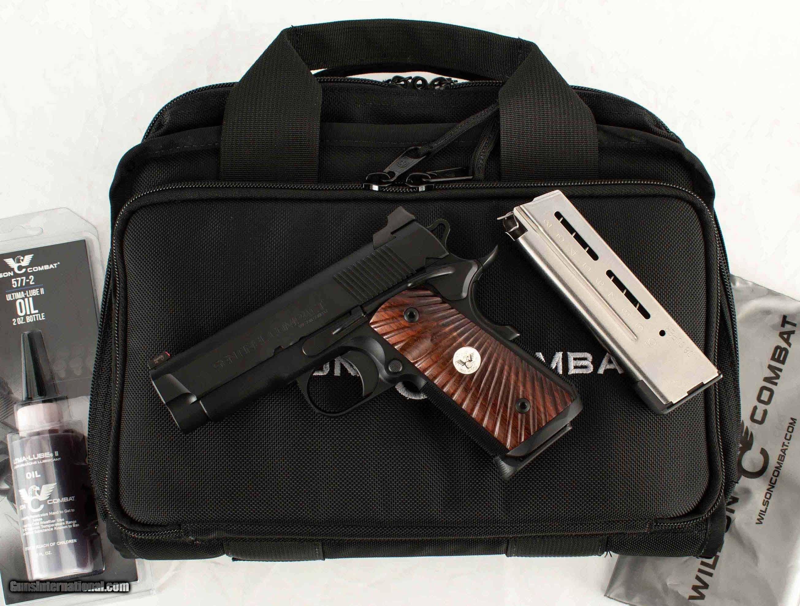 Wilson Combat Sentinel Compact .38SPR-VFI SERIES, COCOBOLO, vintage ...