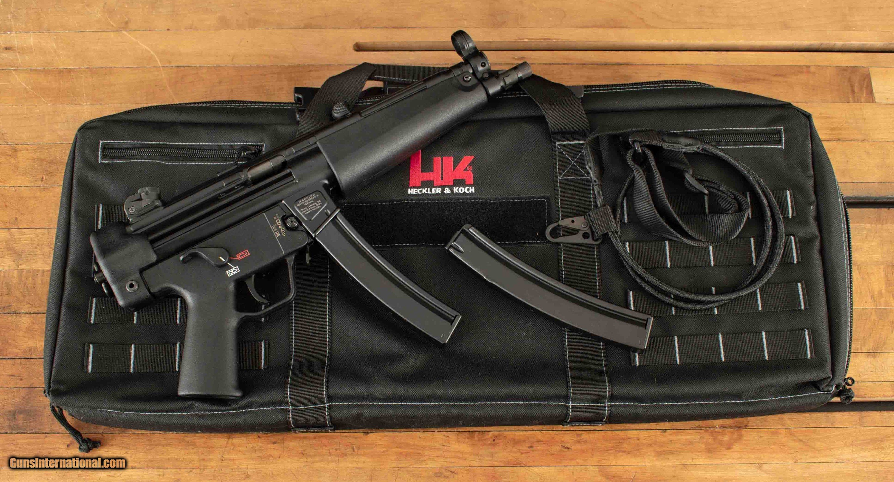 Heckler & Koch SP5, 9mm – NIB, SOFT CASE, 2 MAGS, SLING, vintage ...