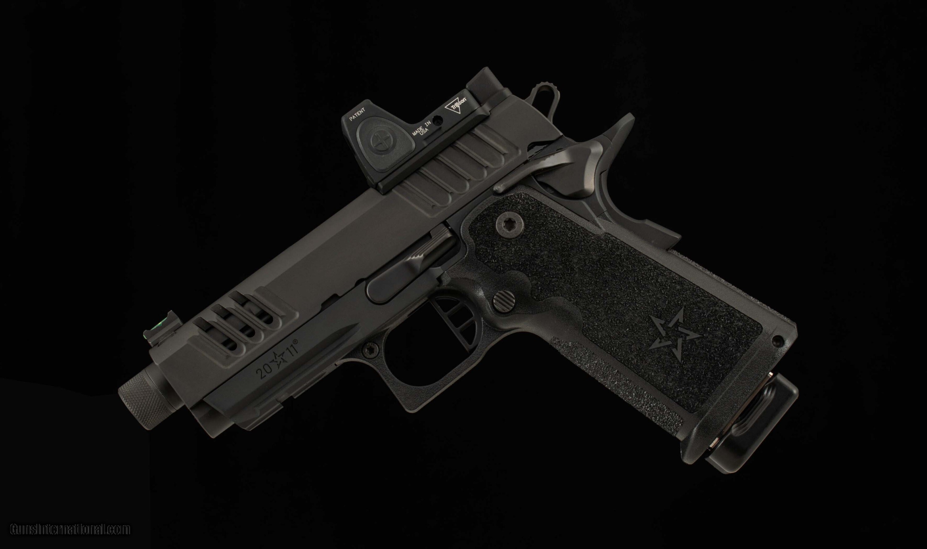 Staccato CS 9mm – AS NEW, TRIJICON RMR, 4” THREADED BRL, vintage firearms