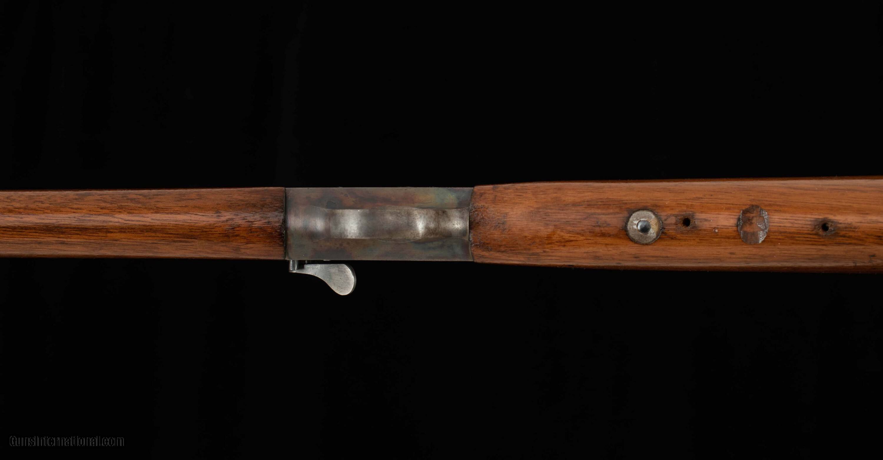 Remington Rolling Block Model 4 .22S/L/LR -96% CASE COLOR, vintage ...