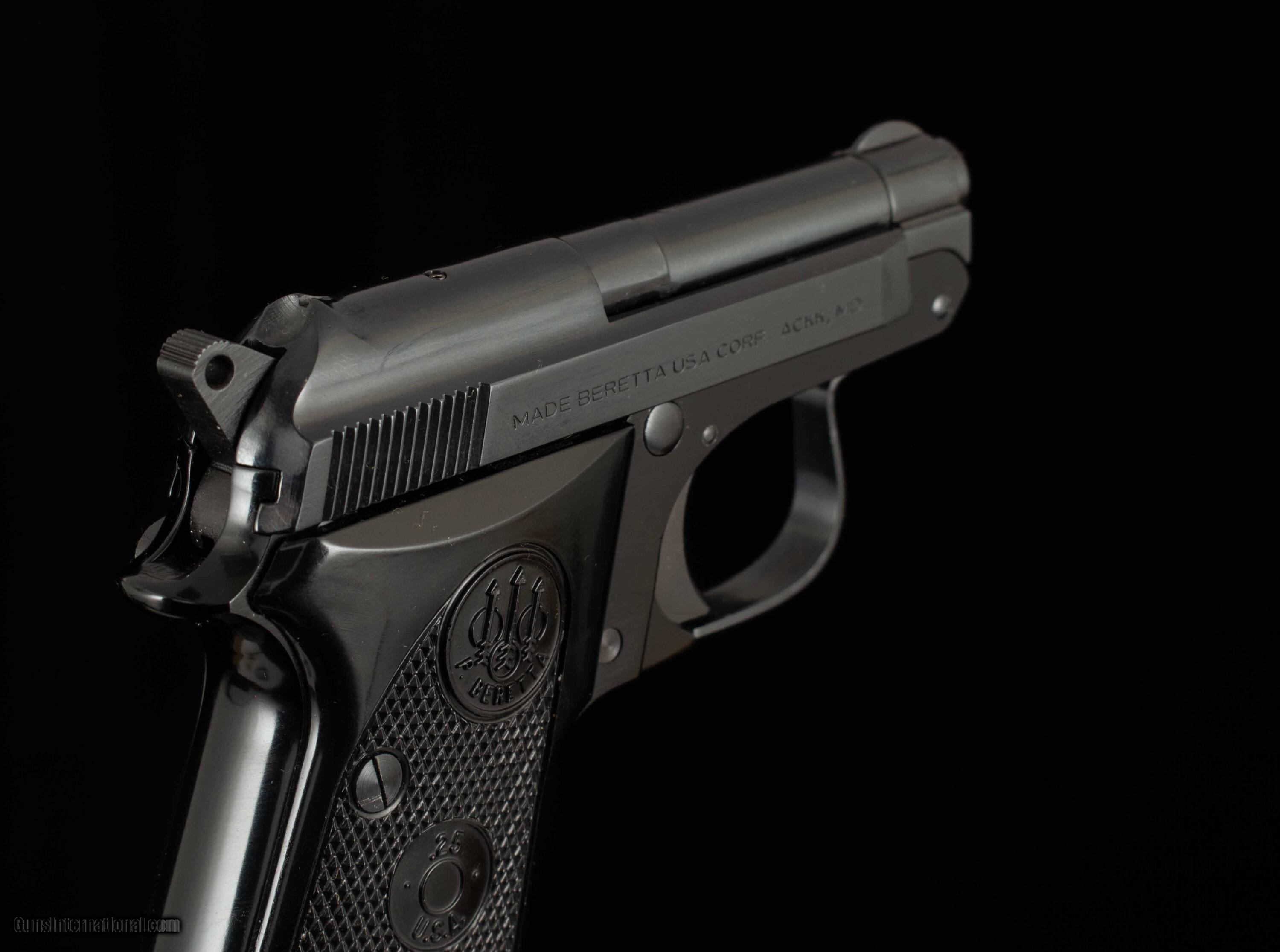 Beretta Mod 950BS .25ACP – 1990’s, 99+%, 10oz. BOX, PAPERS, MINT ...