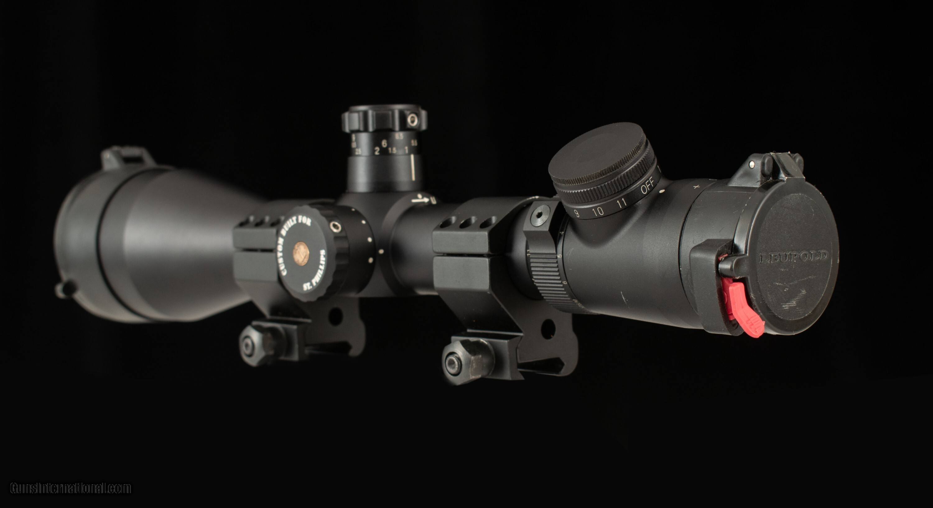 Leupold MK4 4.5-14x – 2009, FACTORY UPGRADES, BOX, DOCUMENTS, SCOPE ...