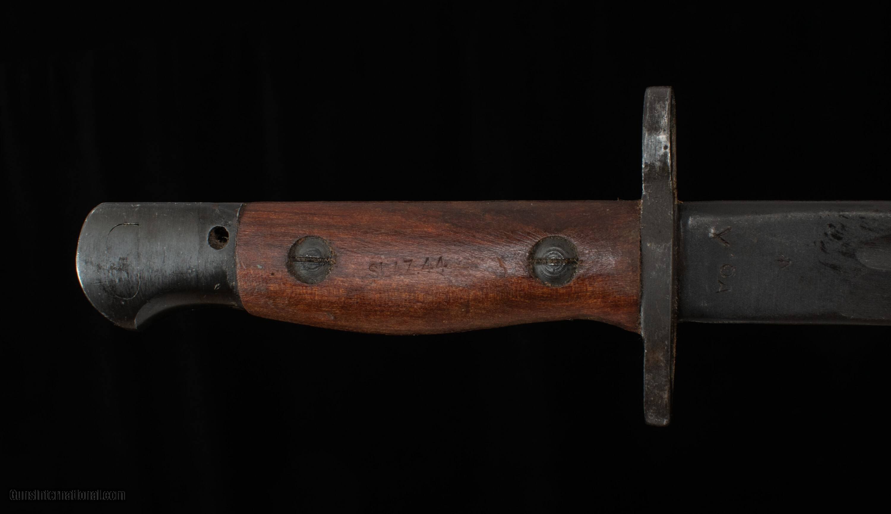 Slazenger 1907 Pattern Sword Bayonet - 1944, AUSTRALIAN, SCABBARD ...