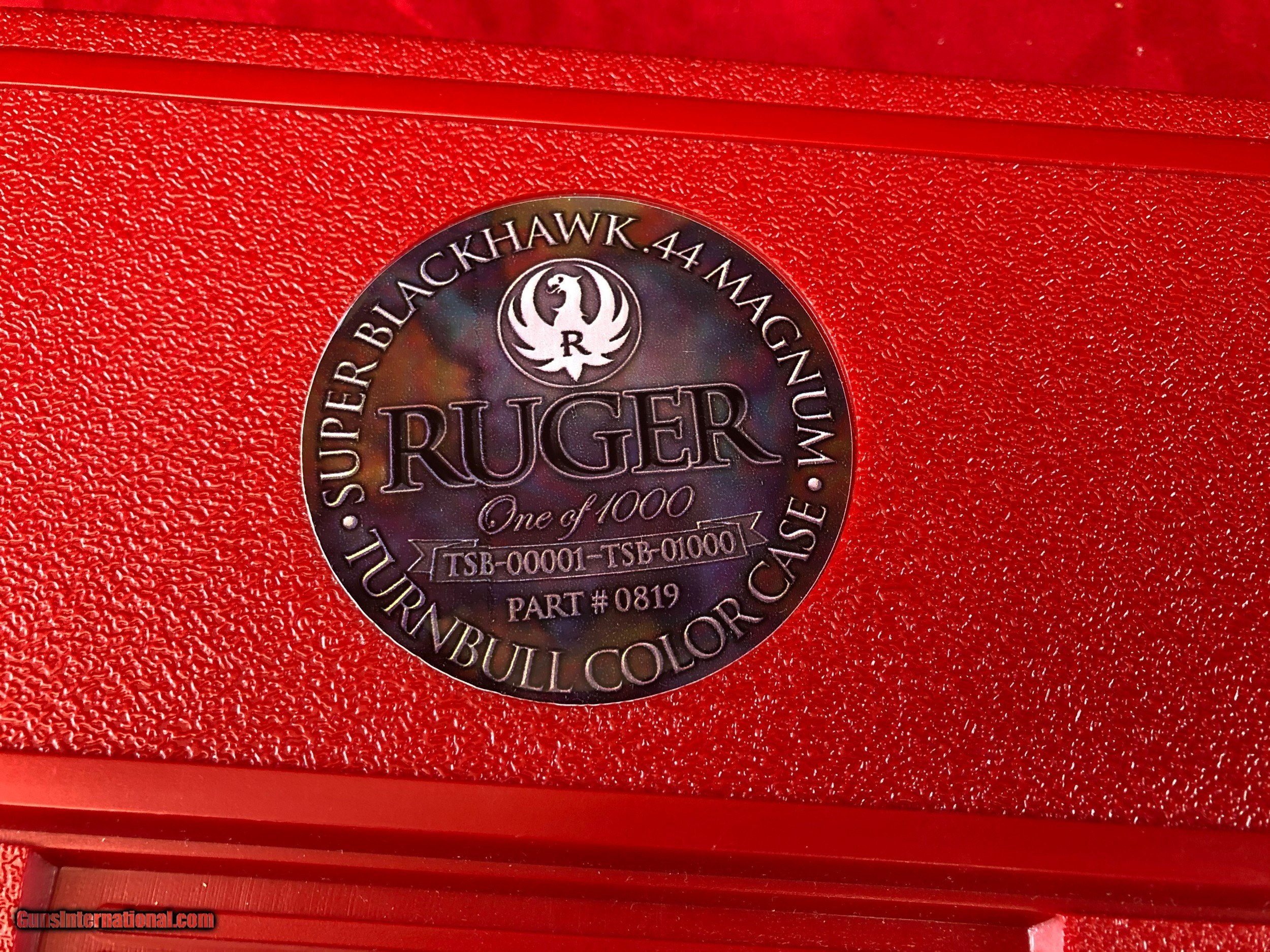 Ruger Super Blackhawk .44 Magnum Turnbull Color Case Hardened