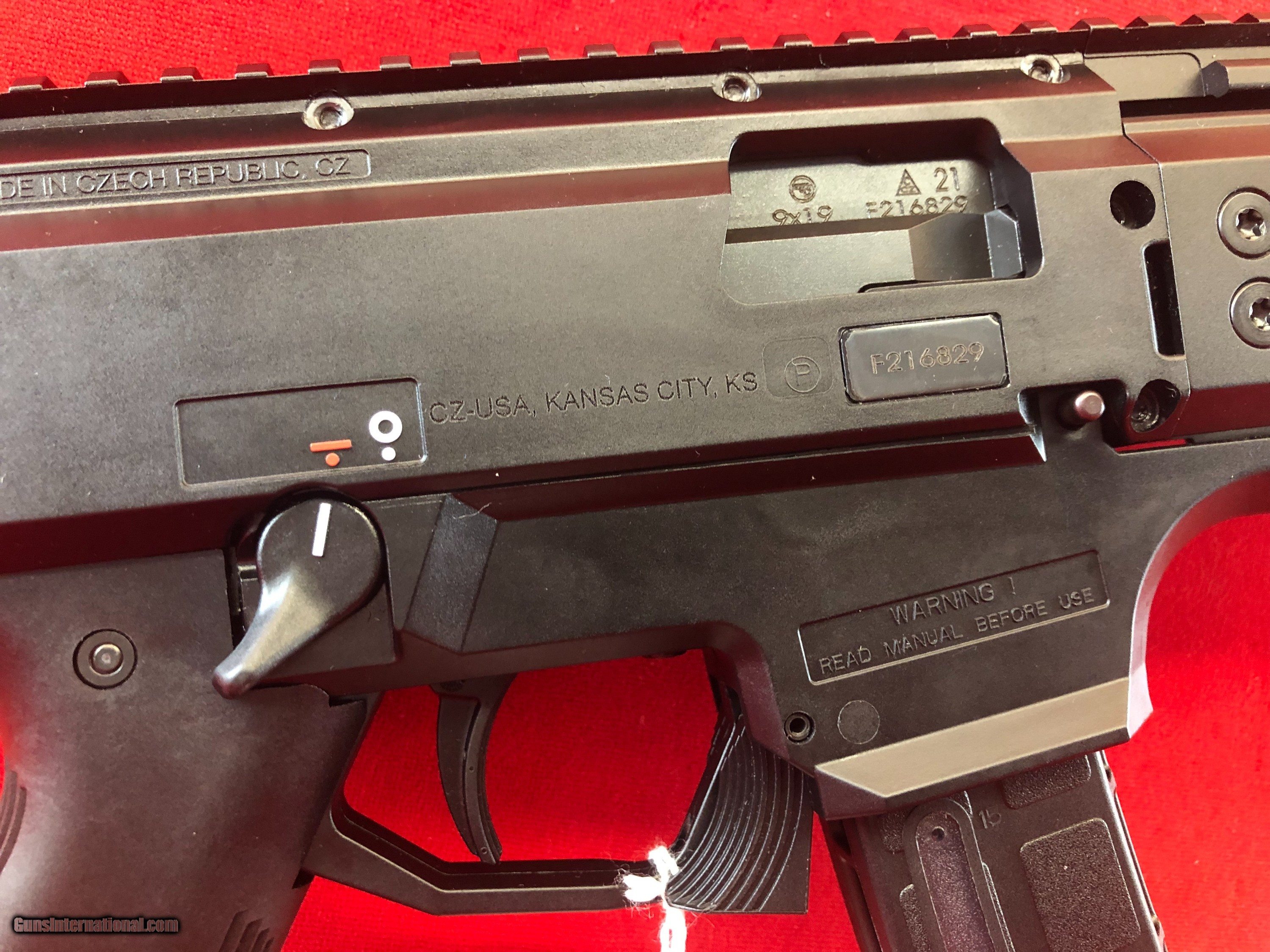 CZ Scorpion EVO 3 S2 9mm