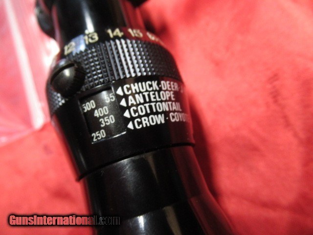 Vintage Tasco TR 6-18X40 AO Trajectory Compensating Scope with Rings ...