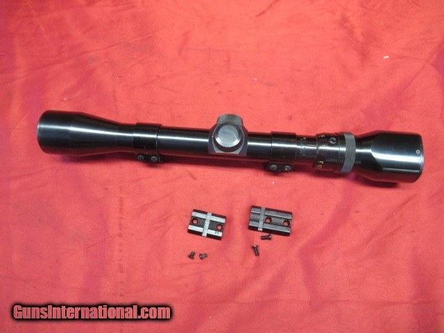 Vintage Weaver V7-W 2.5-7 Wide View Scope with mounts and rings