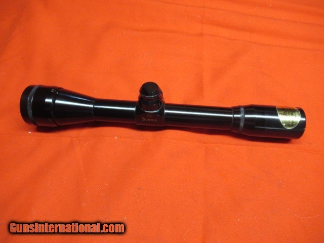 Vintage Burris 7X Handgun Target EER AO Gloss Scope