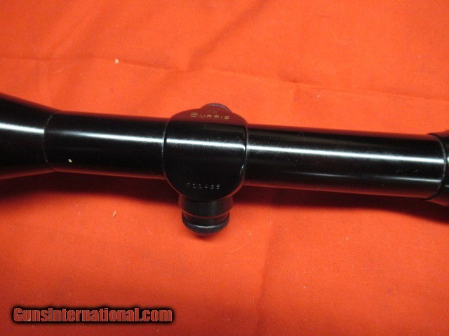 Vintage Burris 7X Handgun Target EER AO Gloss Scope