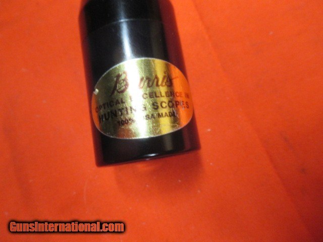 Vintage Burris 7X Handgun Target EER AO Gloss Scope
