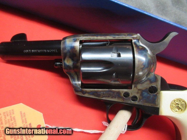 Colt SAA Custom Shop Sheriff's Model Ivory NIB!!